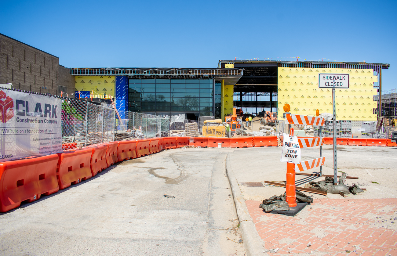 Construction picks back up on the upcoming Muskegon Convention Center ...