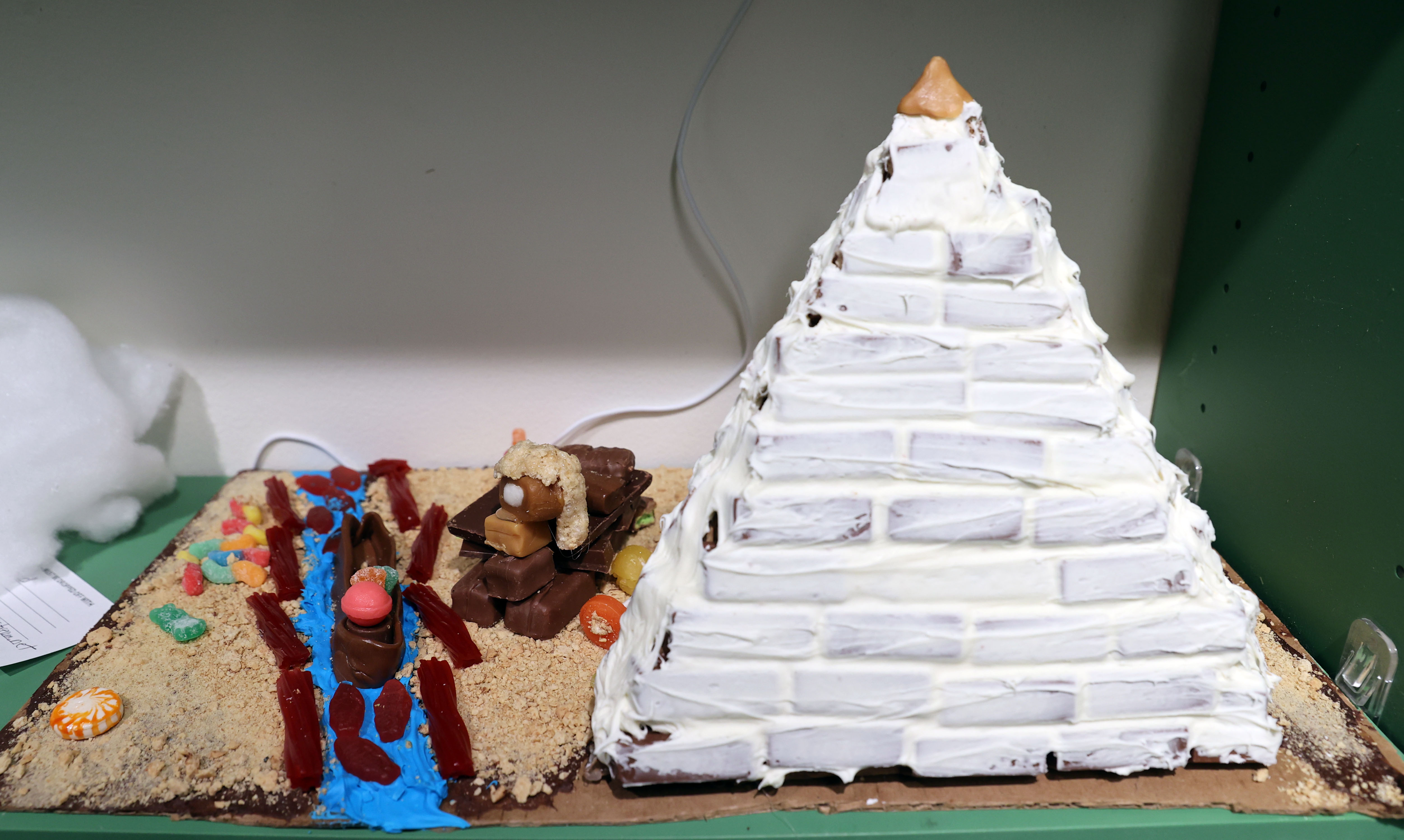 Gingerbread displays at Cleveland Botanical Garden, November 17, 2022 ...