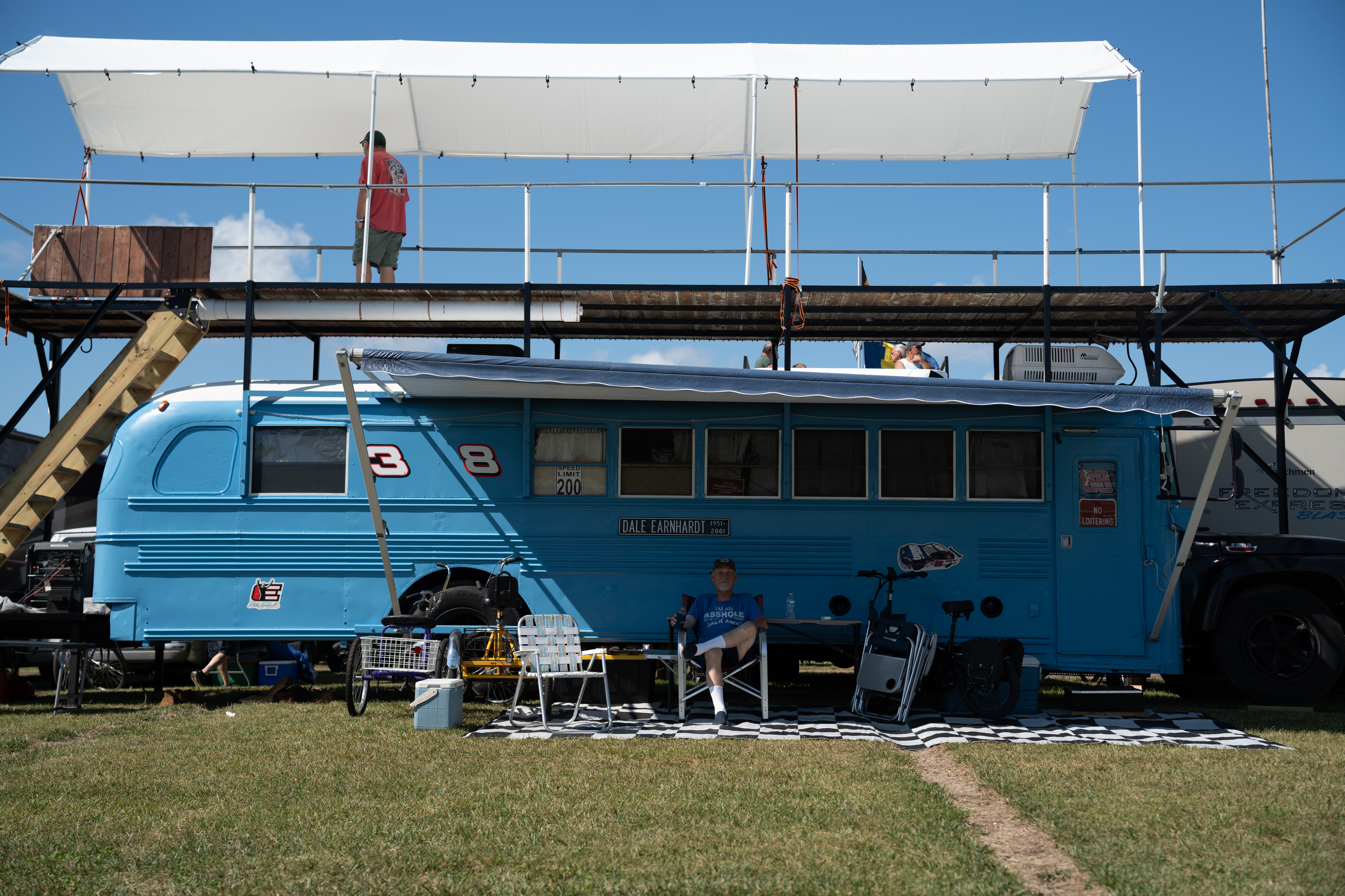 NASCAR fans and their campers are bound through decades of MIS races ...