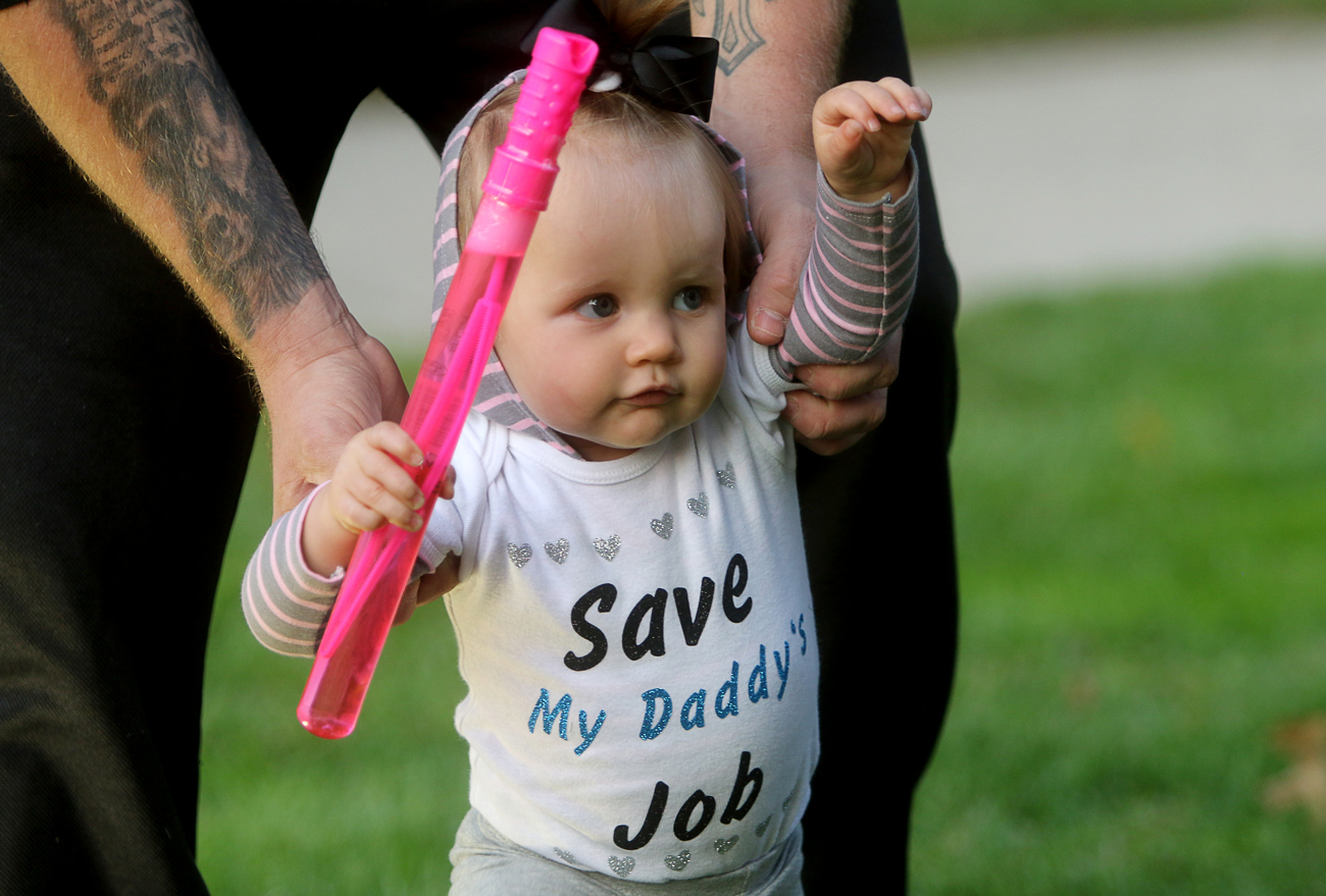 PBA Local 231 Cumberland County Corrections protest rally at the ...
