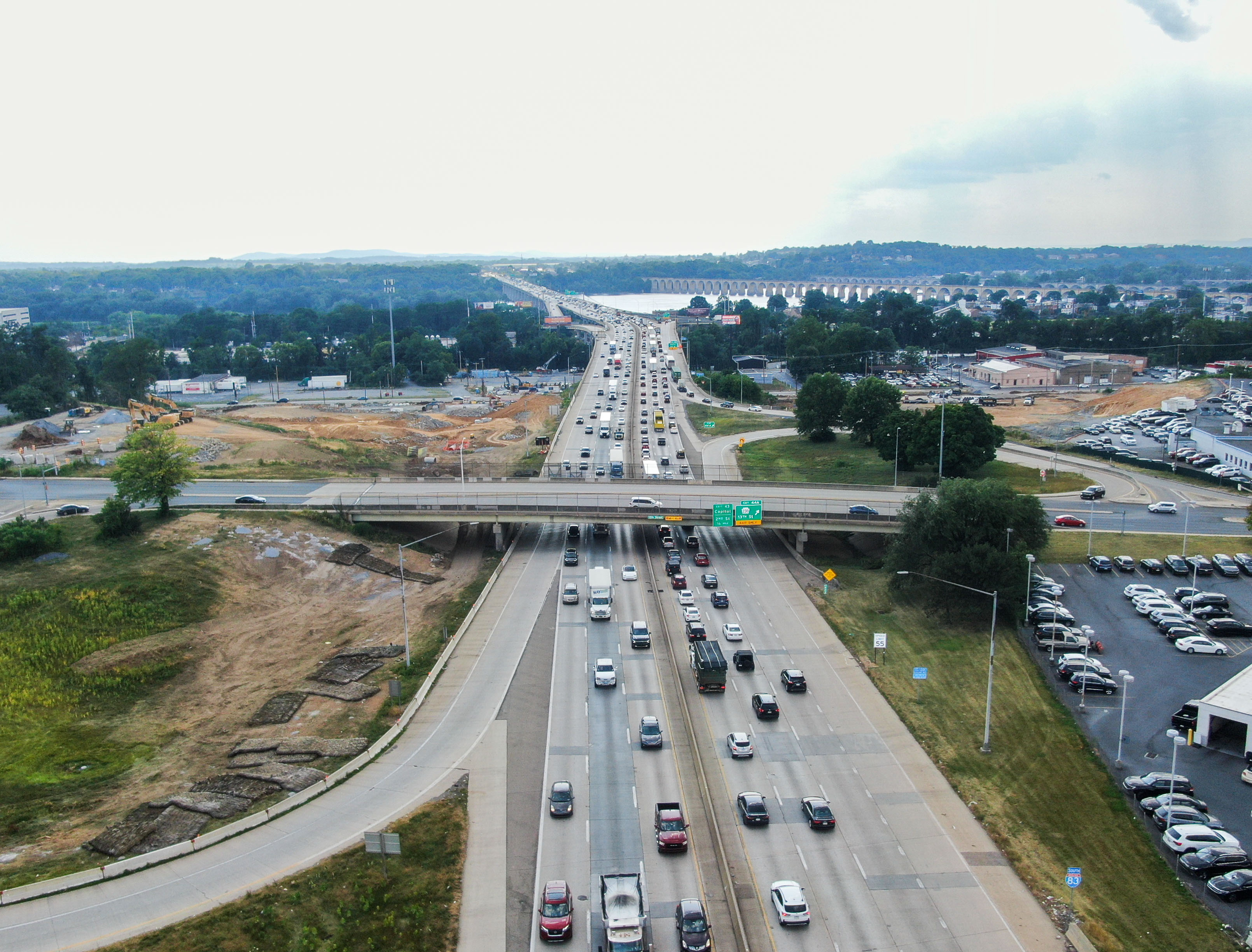 I-83 South Bridge project, July, 16, 2024 - pennlive.com