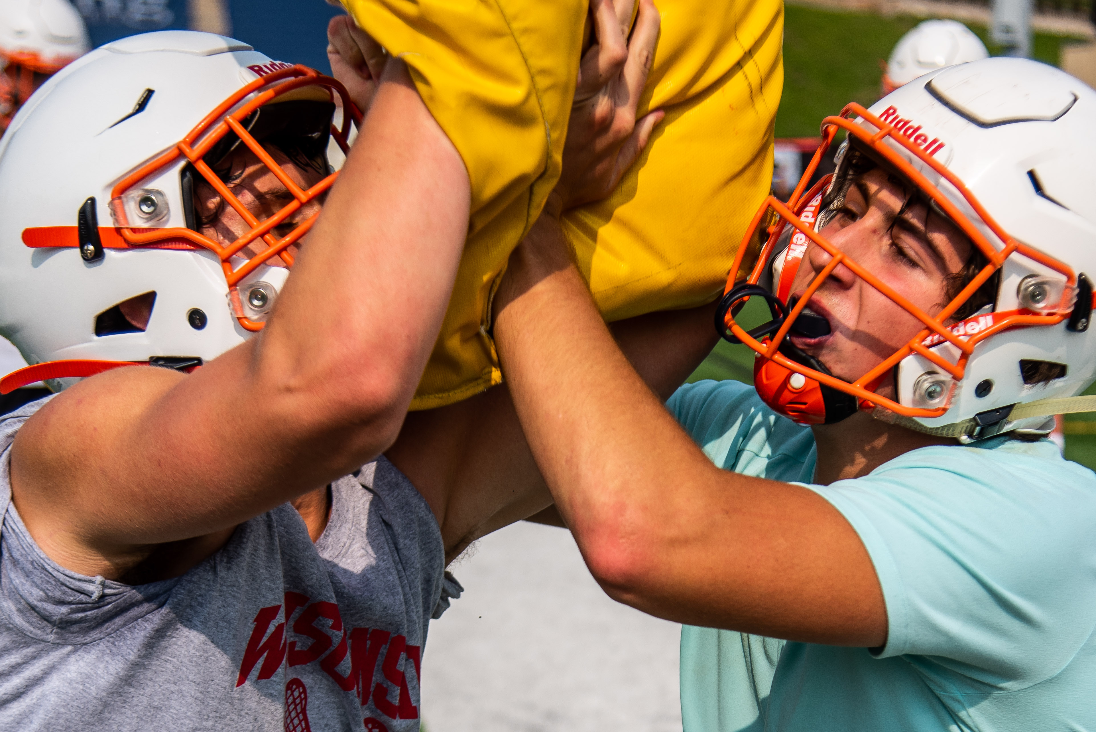 Flint Powers Catholic football team holds first practice of season ...