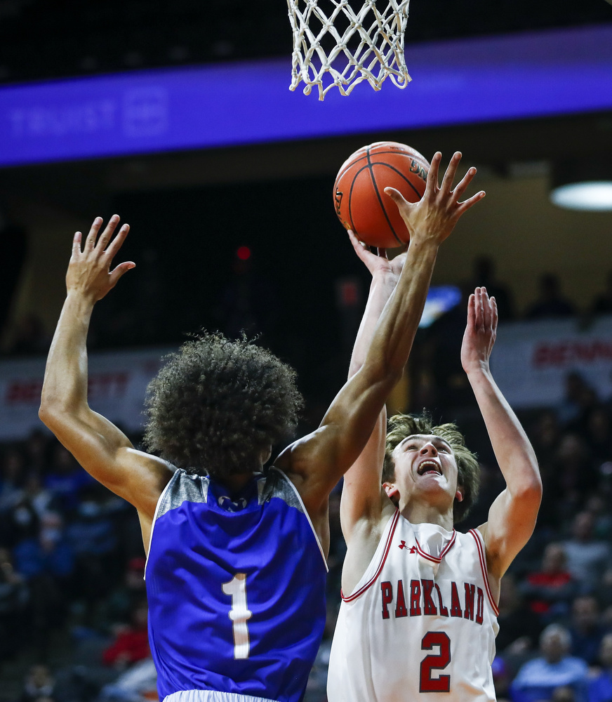 Nazareth vs. Parkland in the EPC boys basketball finals on Feb. 17 ...