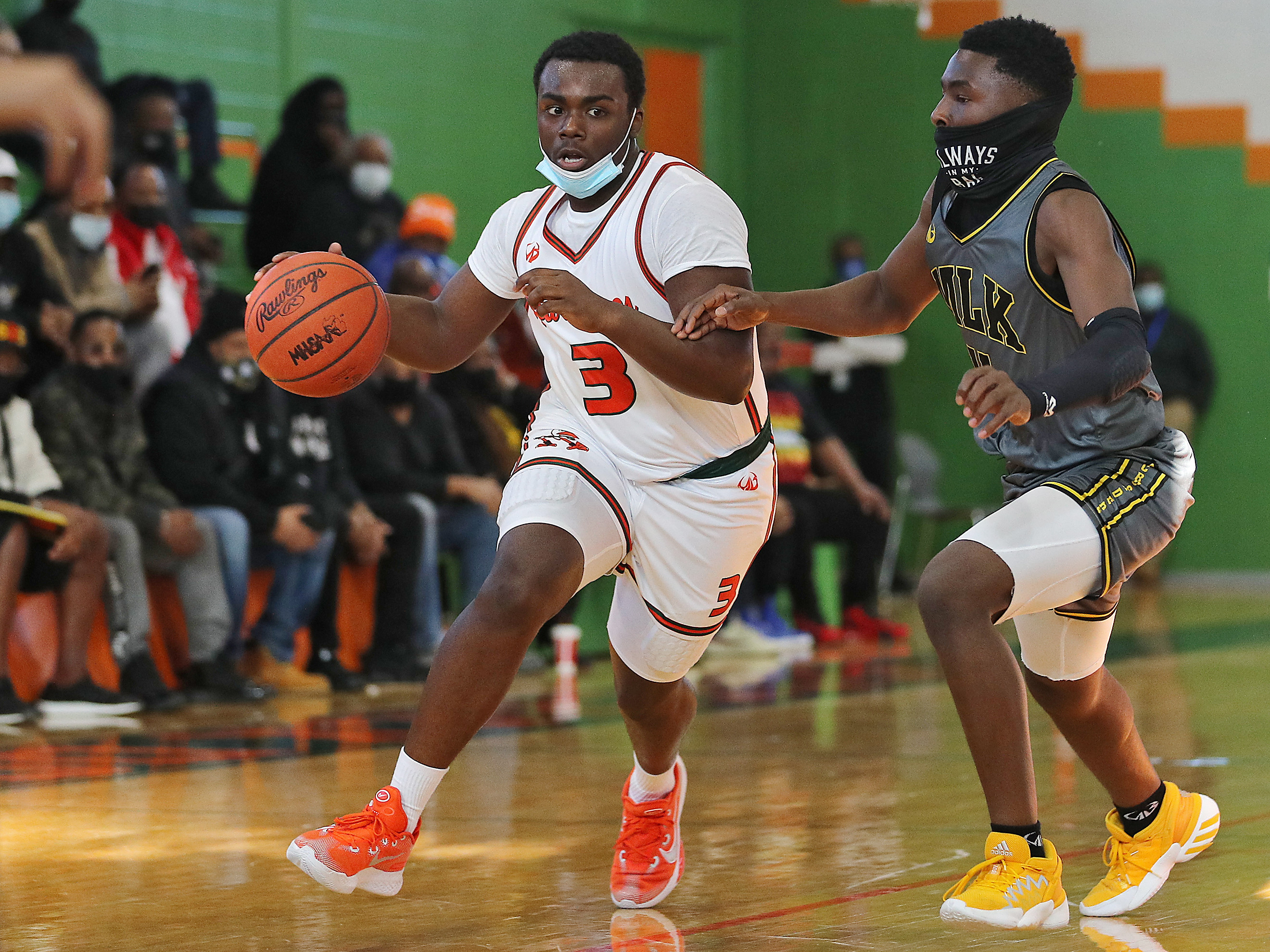 MHSAA basketball: Detroit Frederick Douglass vs. Detroit Martin Luther ...