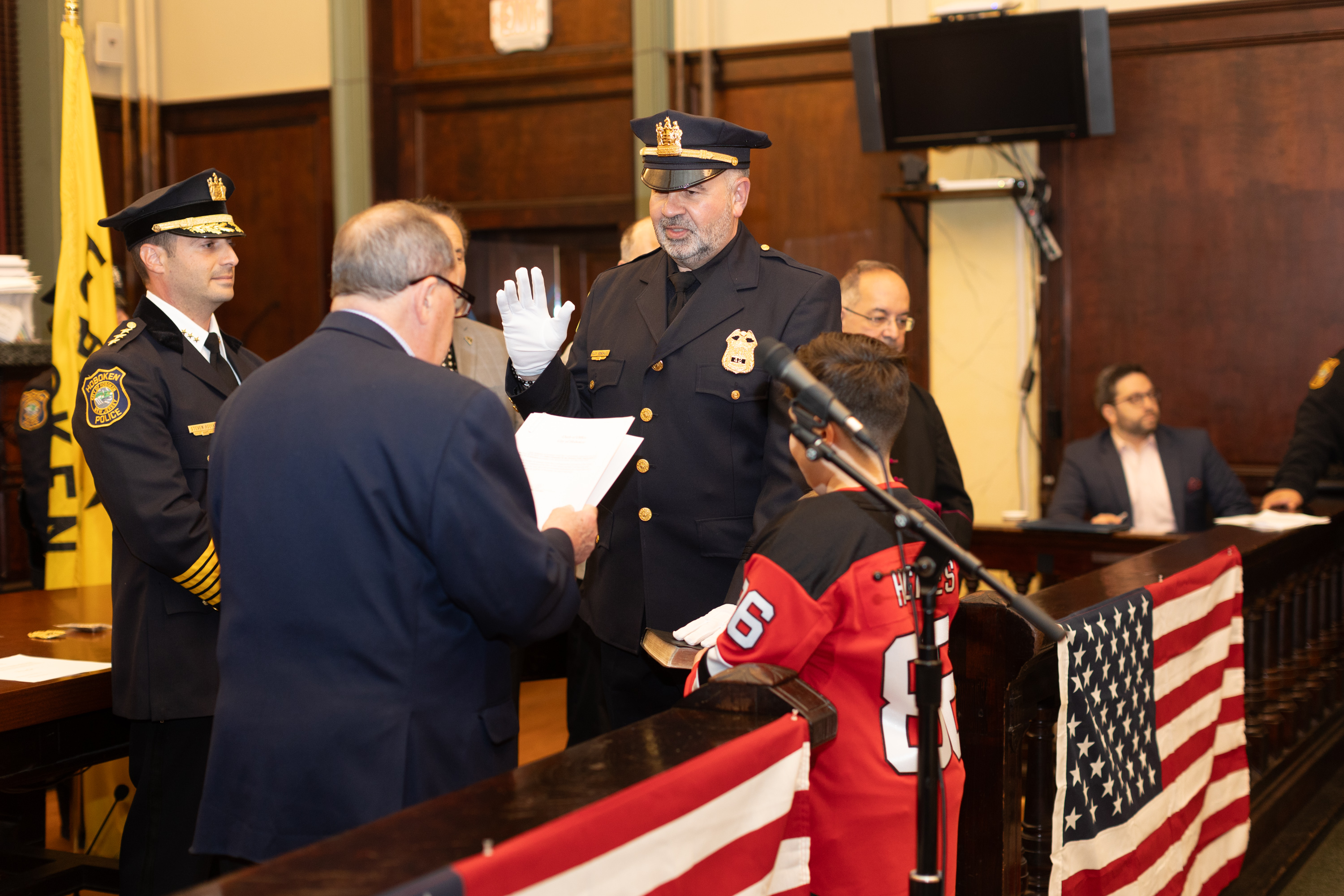 Hoboken Police Department Bar Card at Victoria Jenkins blog