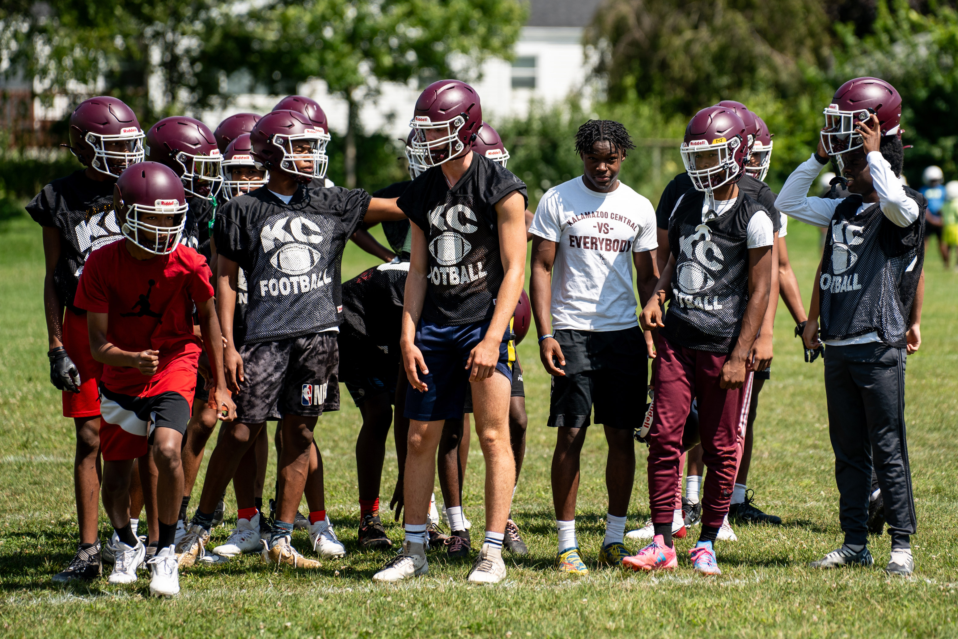 Kalamazoo Central hits the field for first day of practice - mlive.com