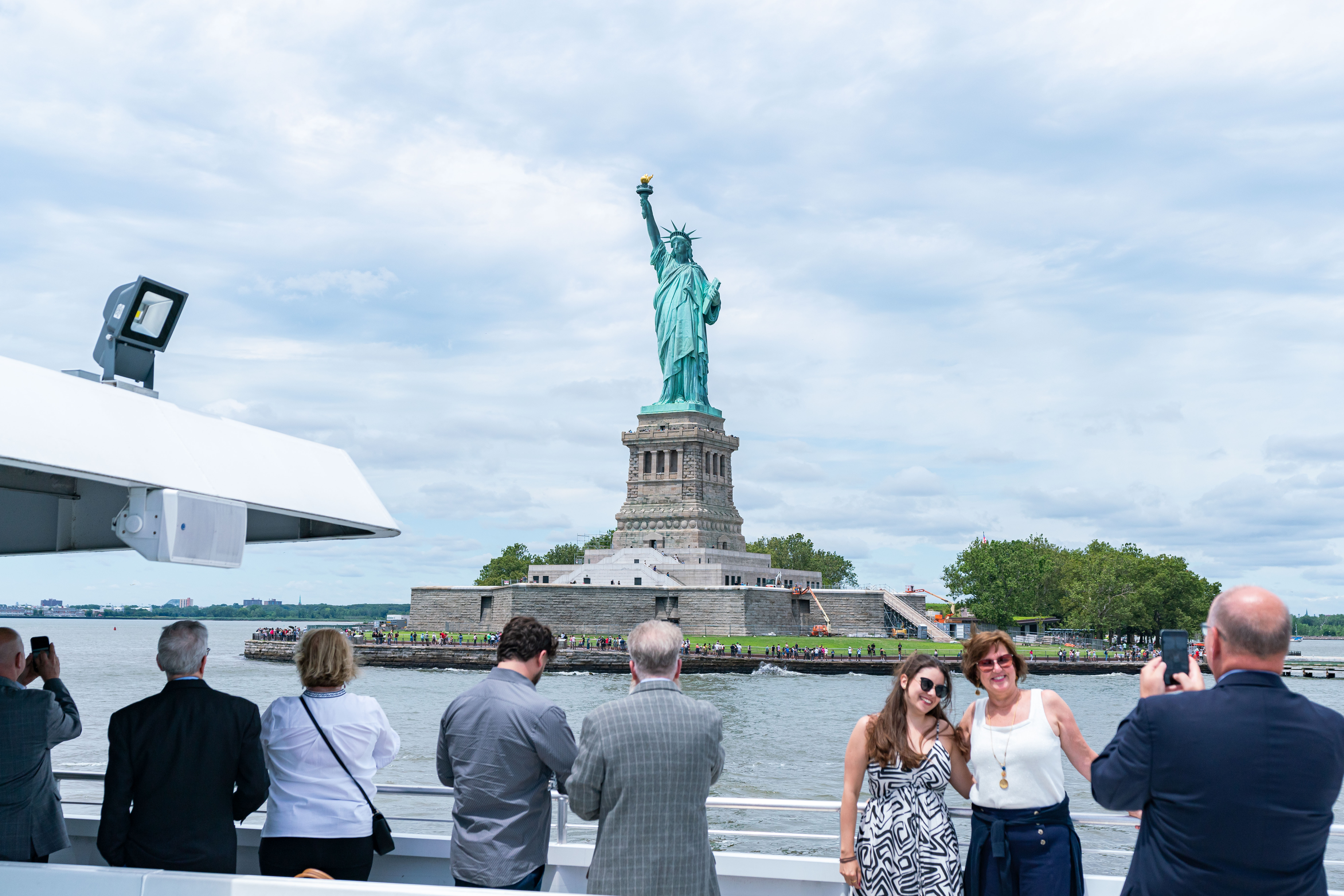 New York waterways newest ferry is christened in honor of Arthur E ...
