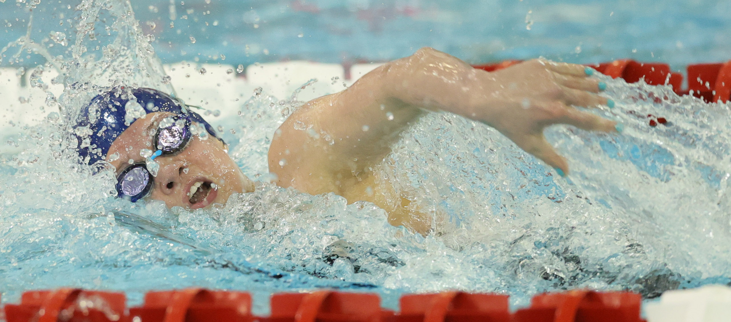 Division I high school girls Swimming Championships, February 26, 2021 ...
