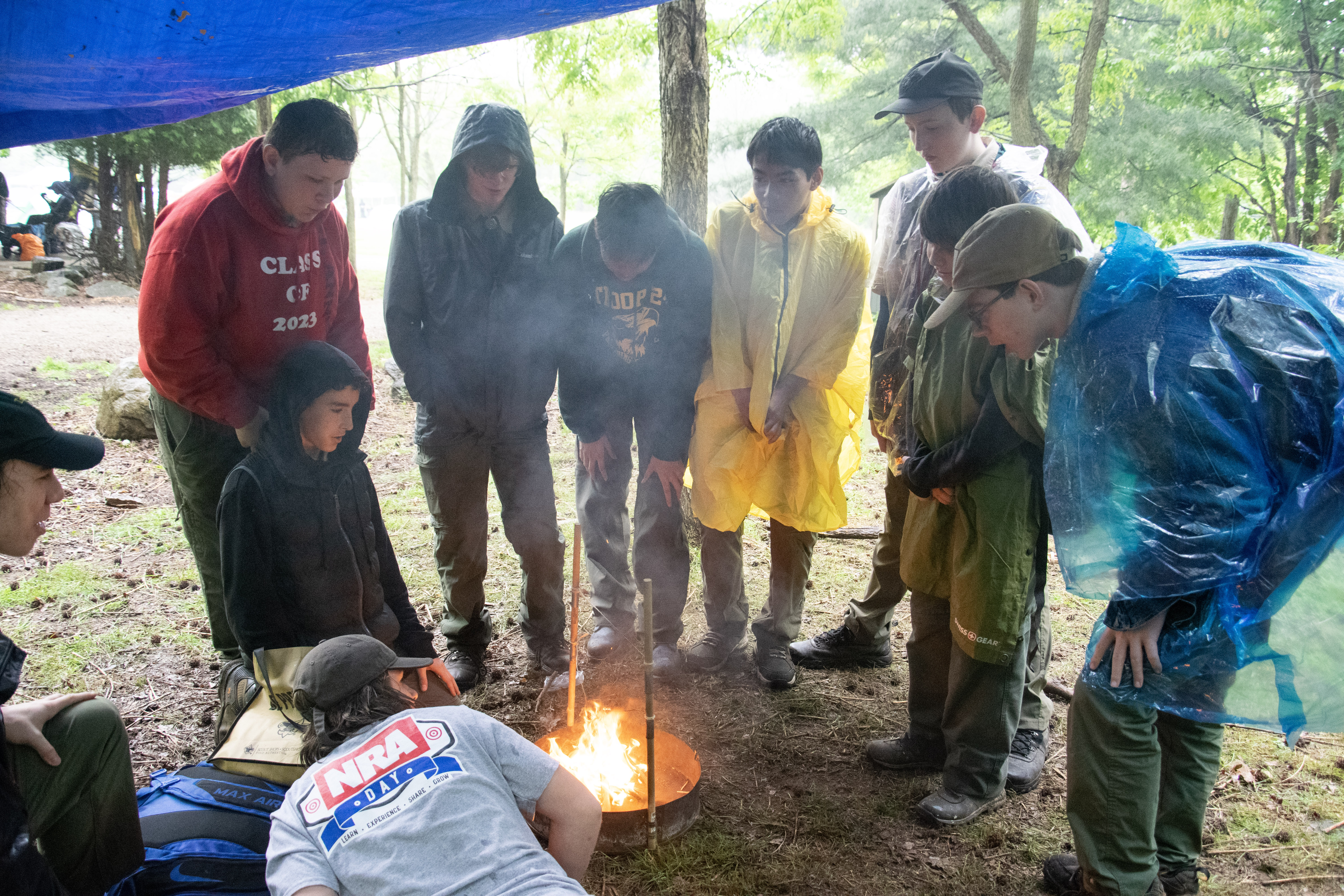 The Boy Scouts annual camp-o-ree at Pouch Camp in Todt Hill Saturday ...