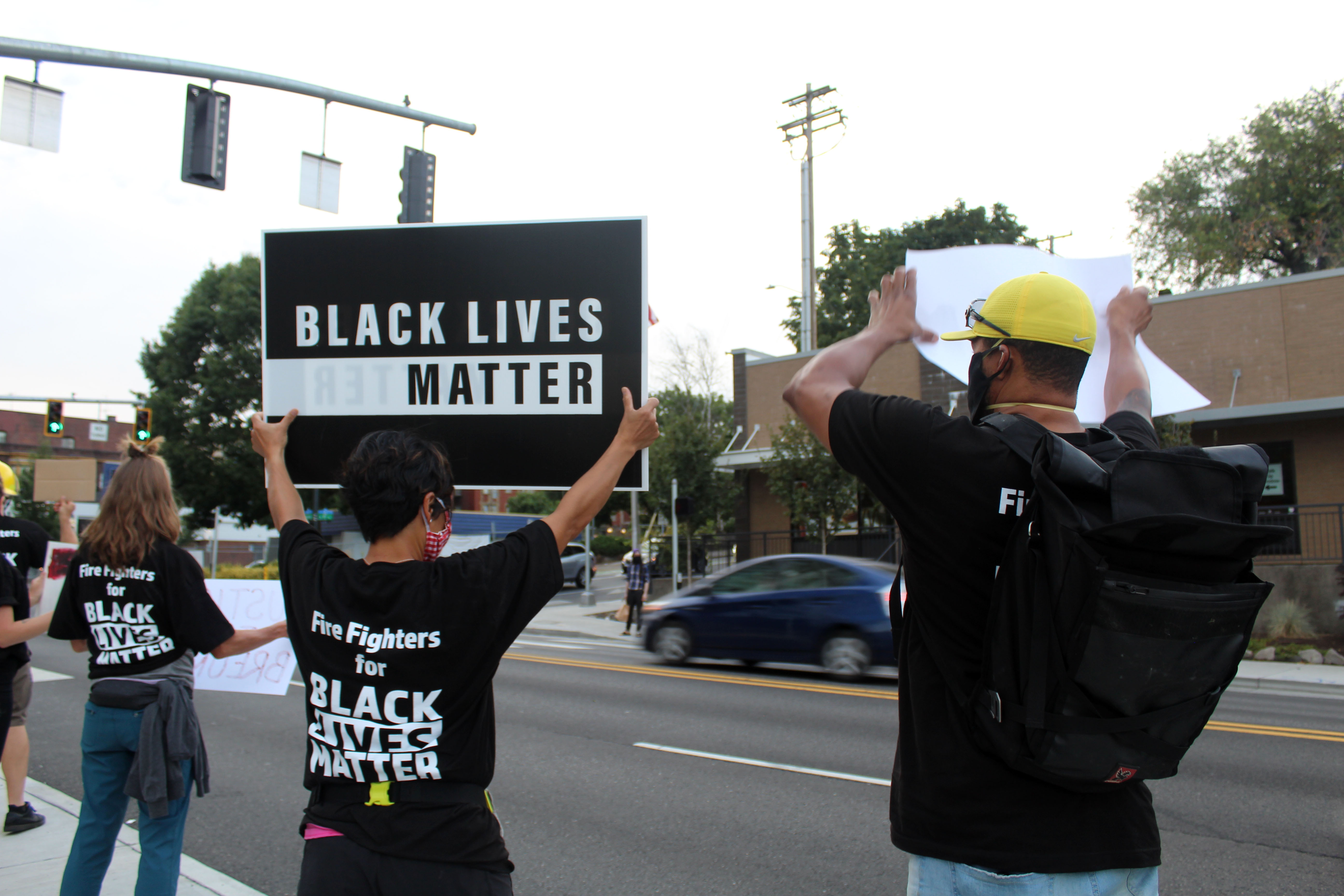 Portland firefighters rally for Black Lives Matter - oregonlive.com