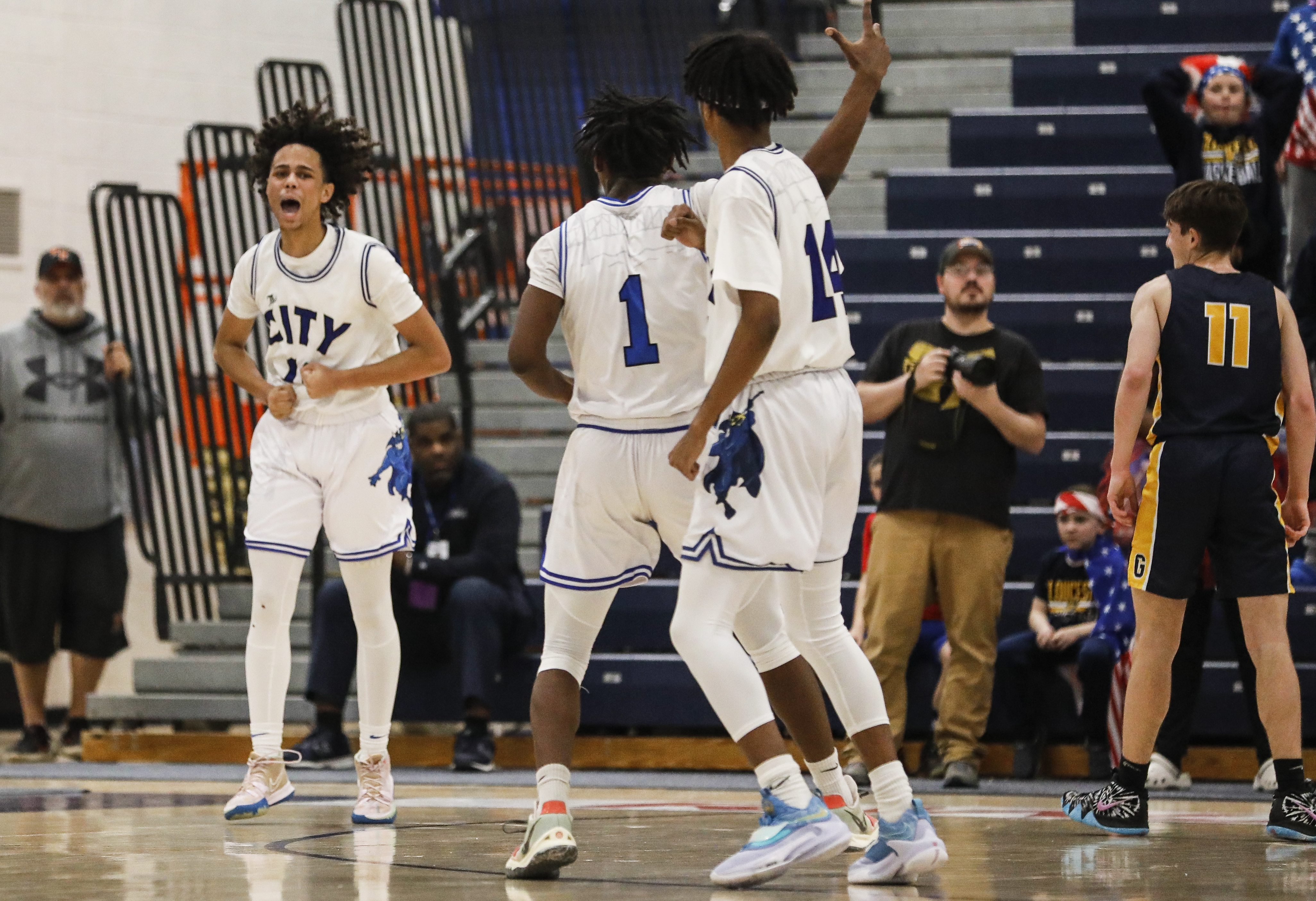 Boys Basketball: Burlington City vs. Gloucester in Central vs. South ...