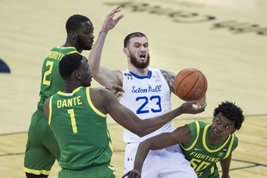 Oregon Ducks men's basketball vs. Seton Hall - oregonlive.com