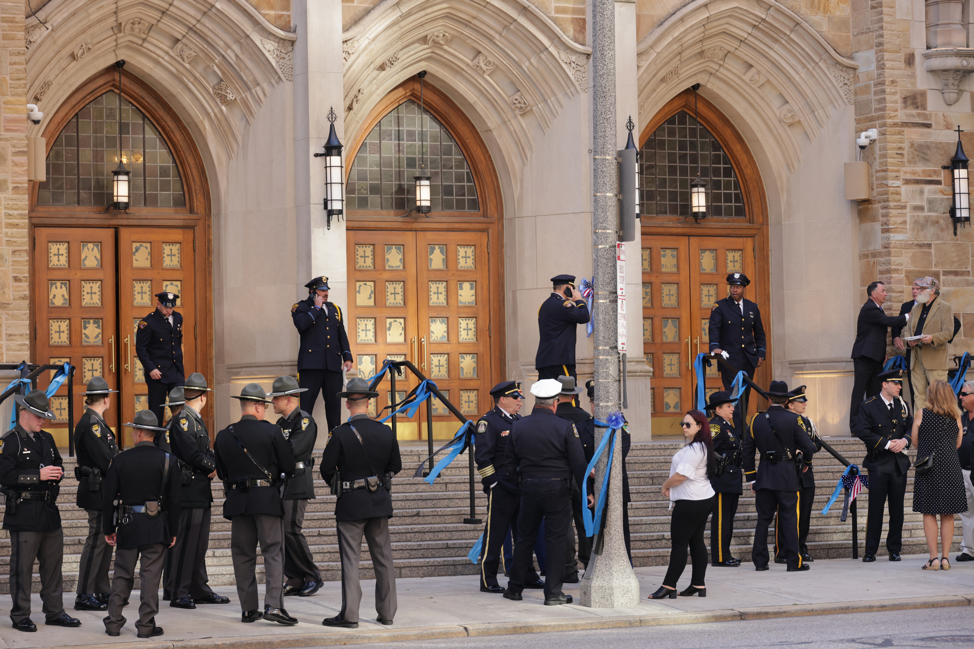 Cleveland officer Jamieson Ritter memorial service - cleveland.com