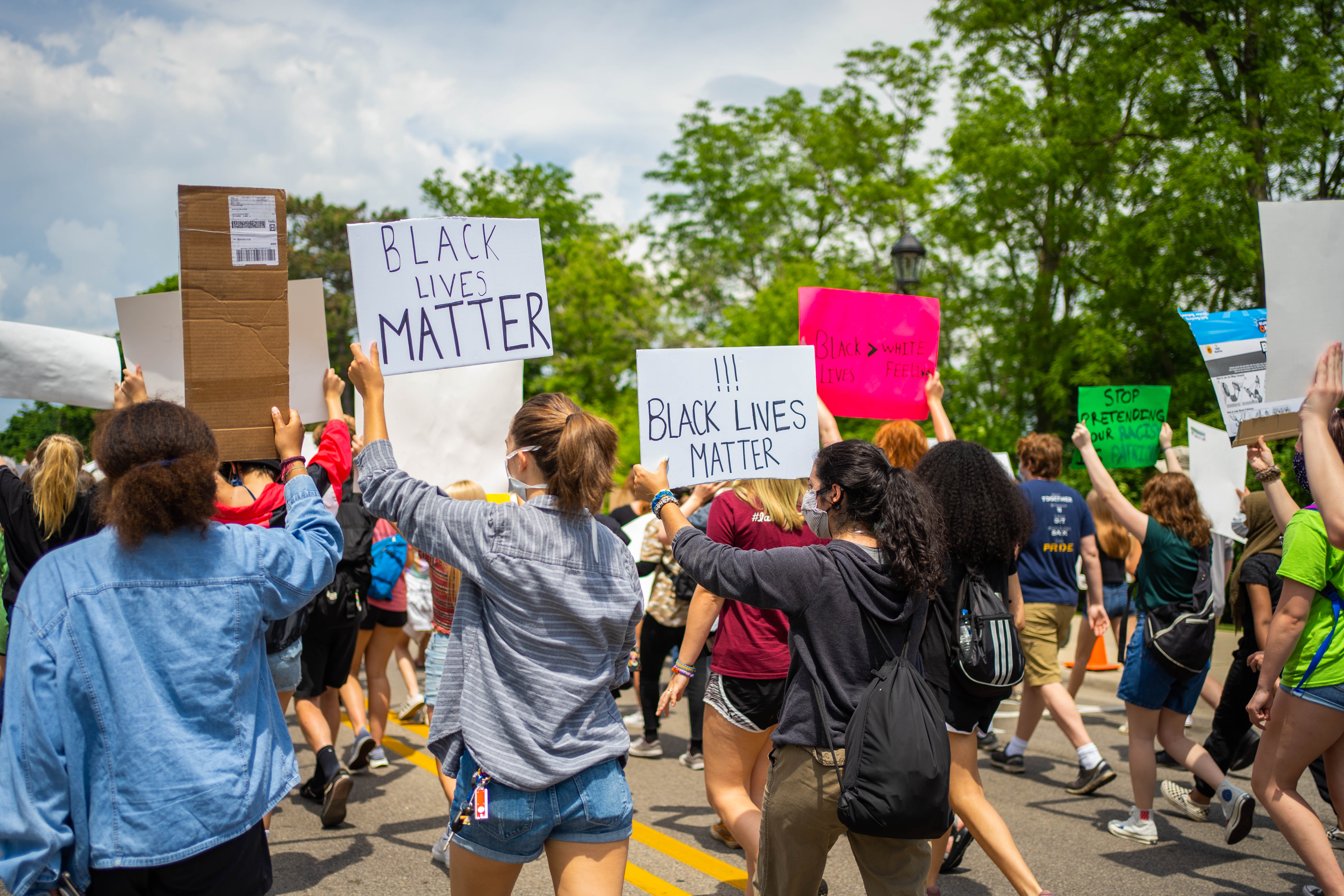 Grand Rapids area students protest police brutality - mlive.com