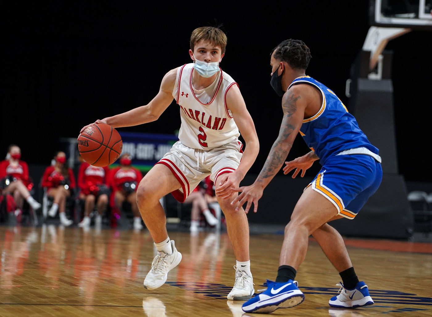 Parkland boys basketball plays Allen in 2021 District 11 Class 6A final ...