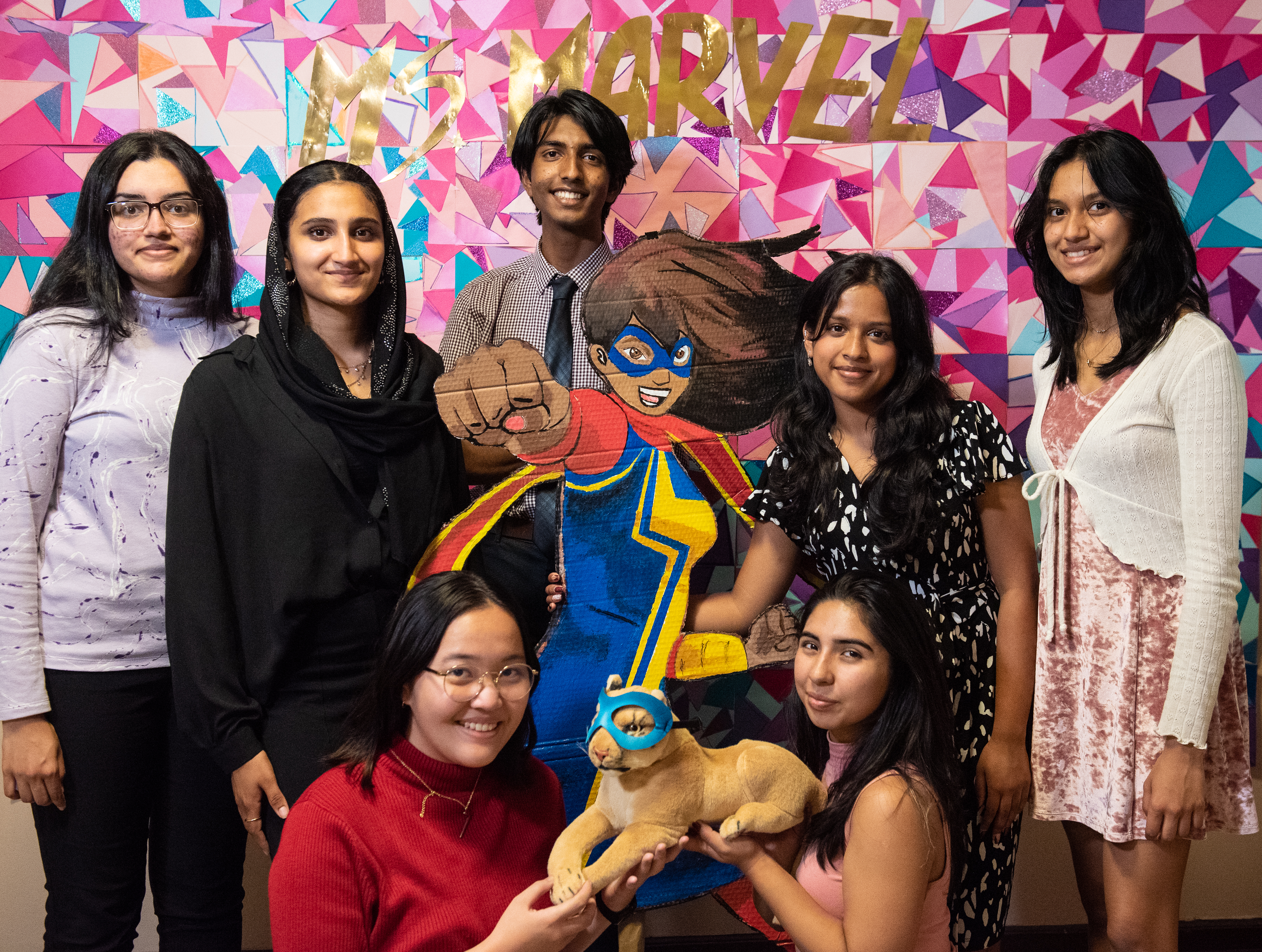 McNair students celebrate 'Ms. Marvel' premiere - nj.com