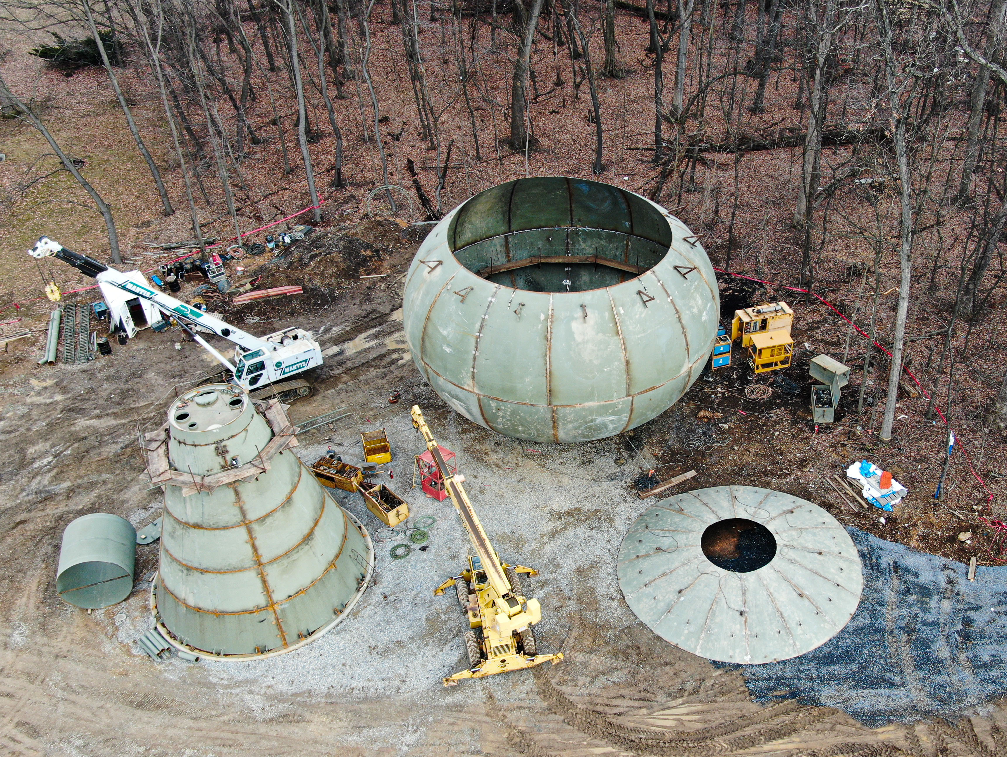 Giant water tower construction in Upper Allen Township - pennlive.com