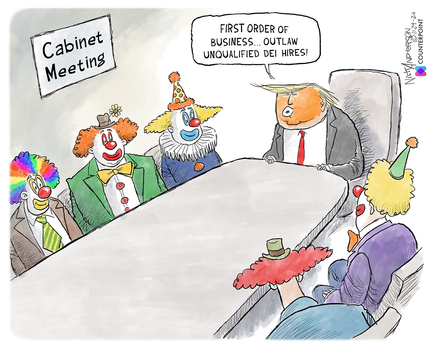 Editorial cartoons for Dec. 1, 2024 - cleveland.com