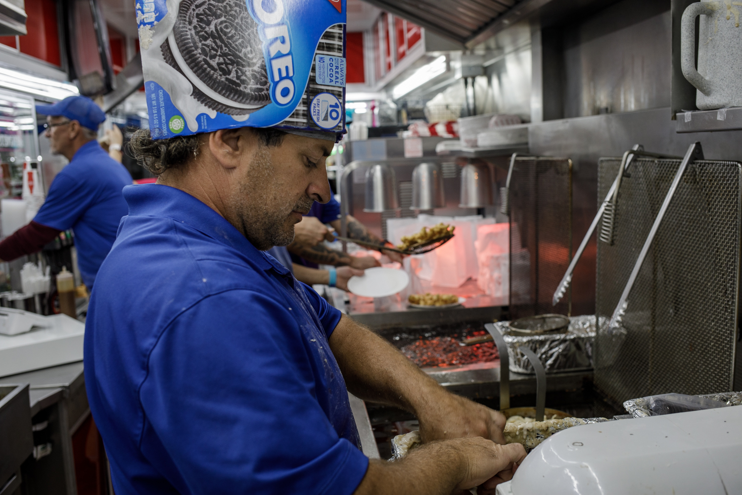 ‘I am where I want to be’; With his stalls at The Big E, Mark Piche ...