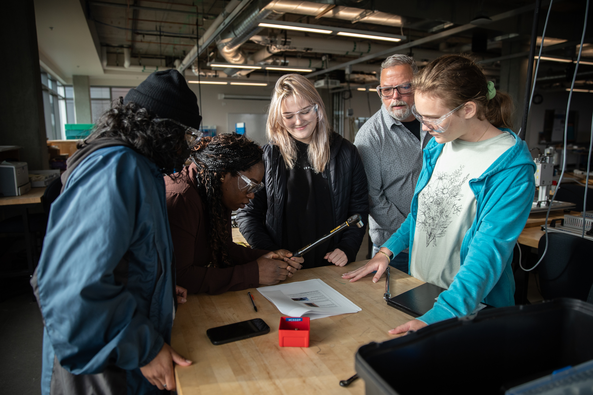 Students participate in the Quick Start semiconductor career training ...