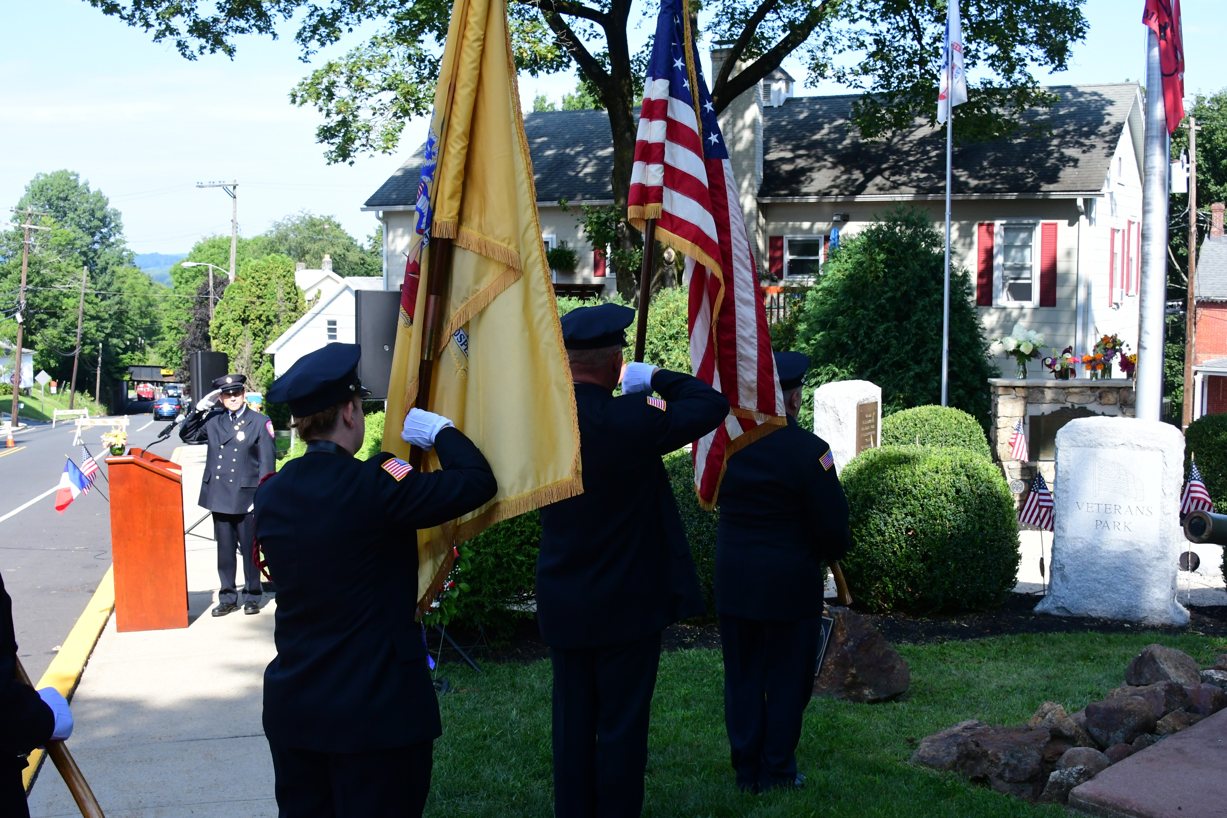 Hampton Veterans Memorial Dedication ceremony - nj.com