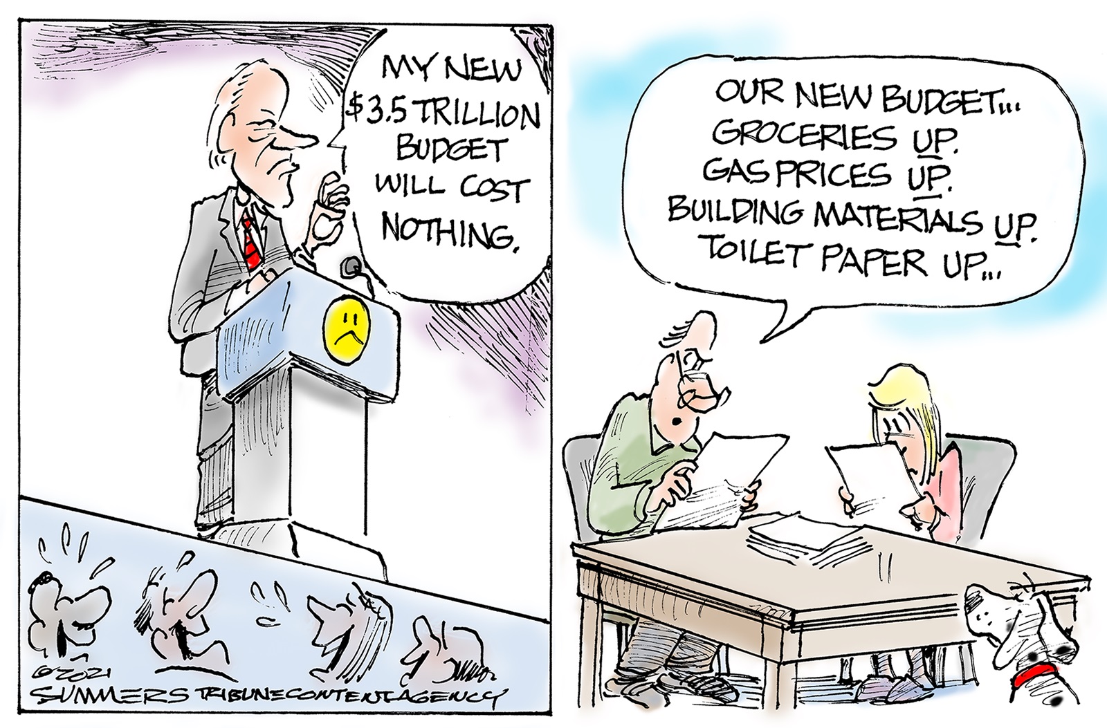 Editorial cartoons for Oct. 3, 2021 - cleveland.com