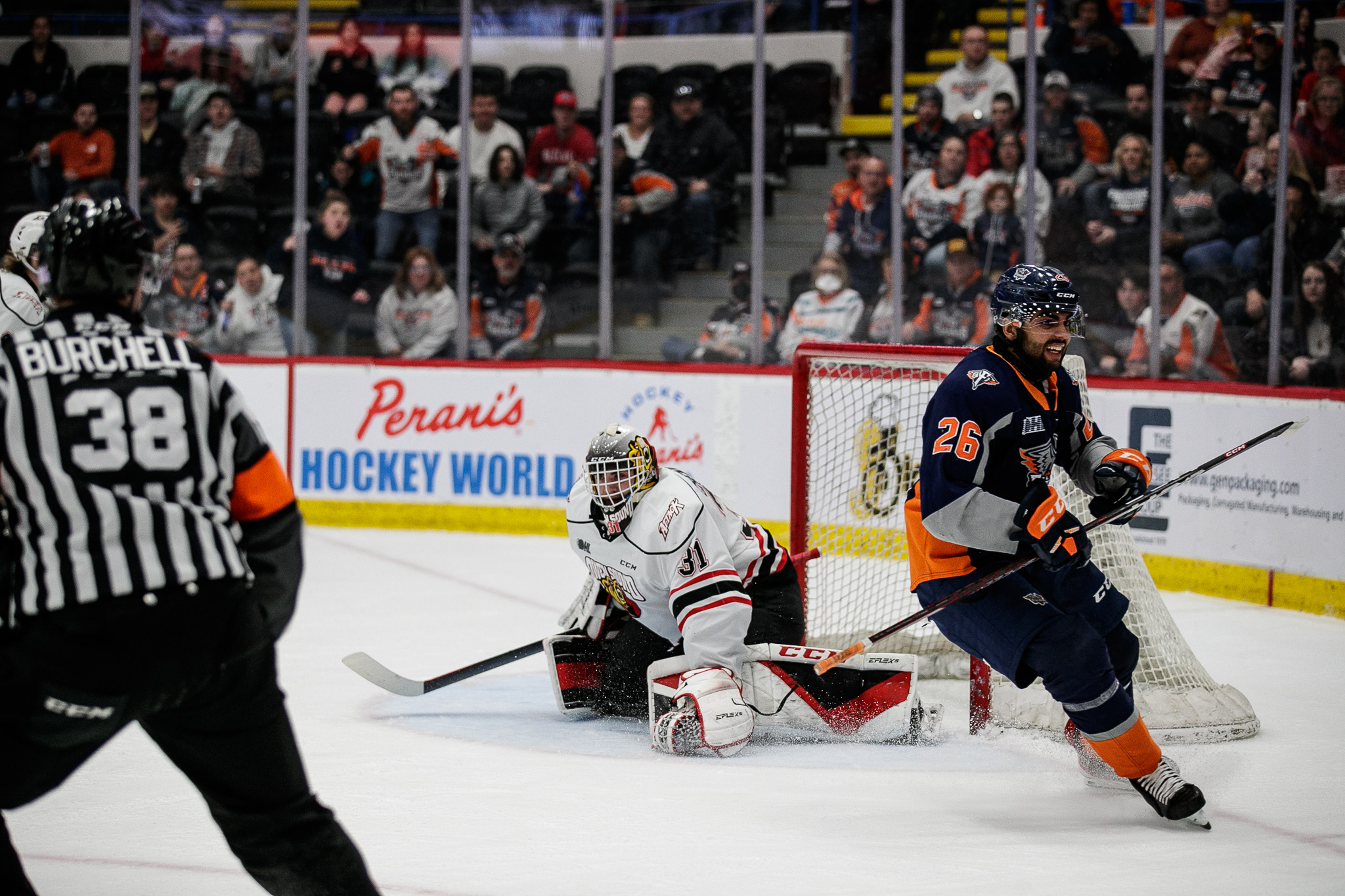 Flint Firebirds defeats Owen Sound Attack in Game 7 of the OHL Playoffs - mlive.com