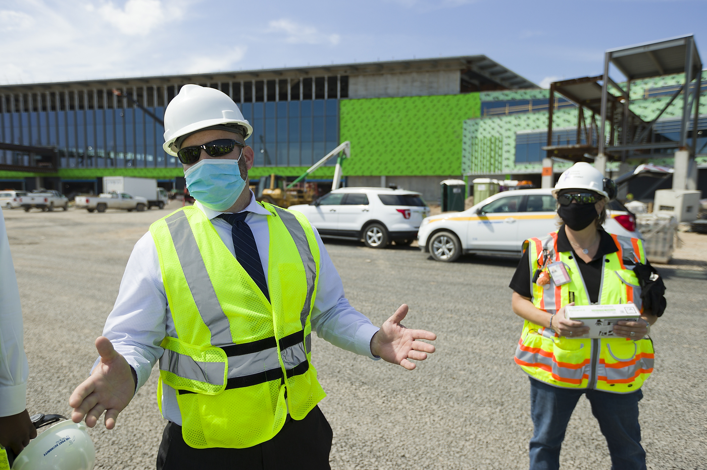 Newark Liberty Terminal One Progress Tour - nj.com