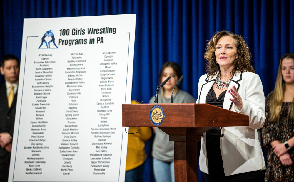 Pa. girls wrestling advocates celebrate milestone for the sport ...
