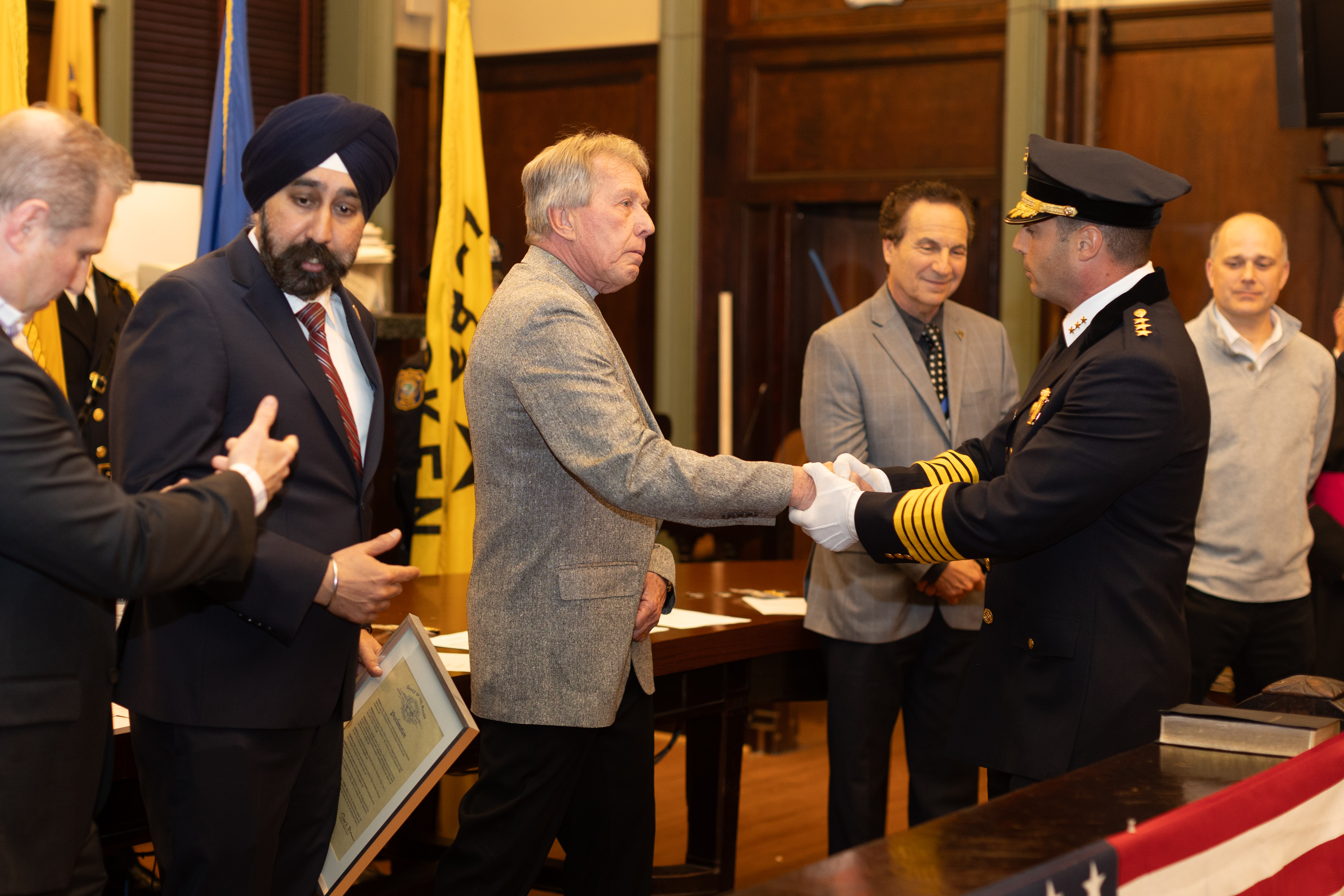 Seven are promoted by Hoboken Police Department, April 3, 2024 - nj.com