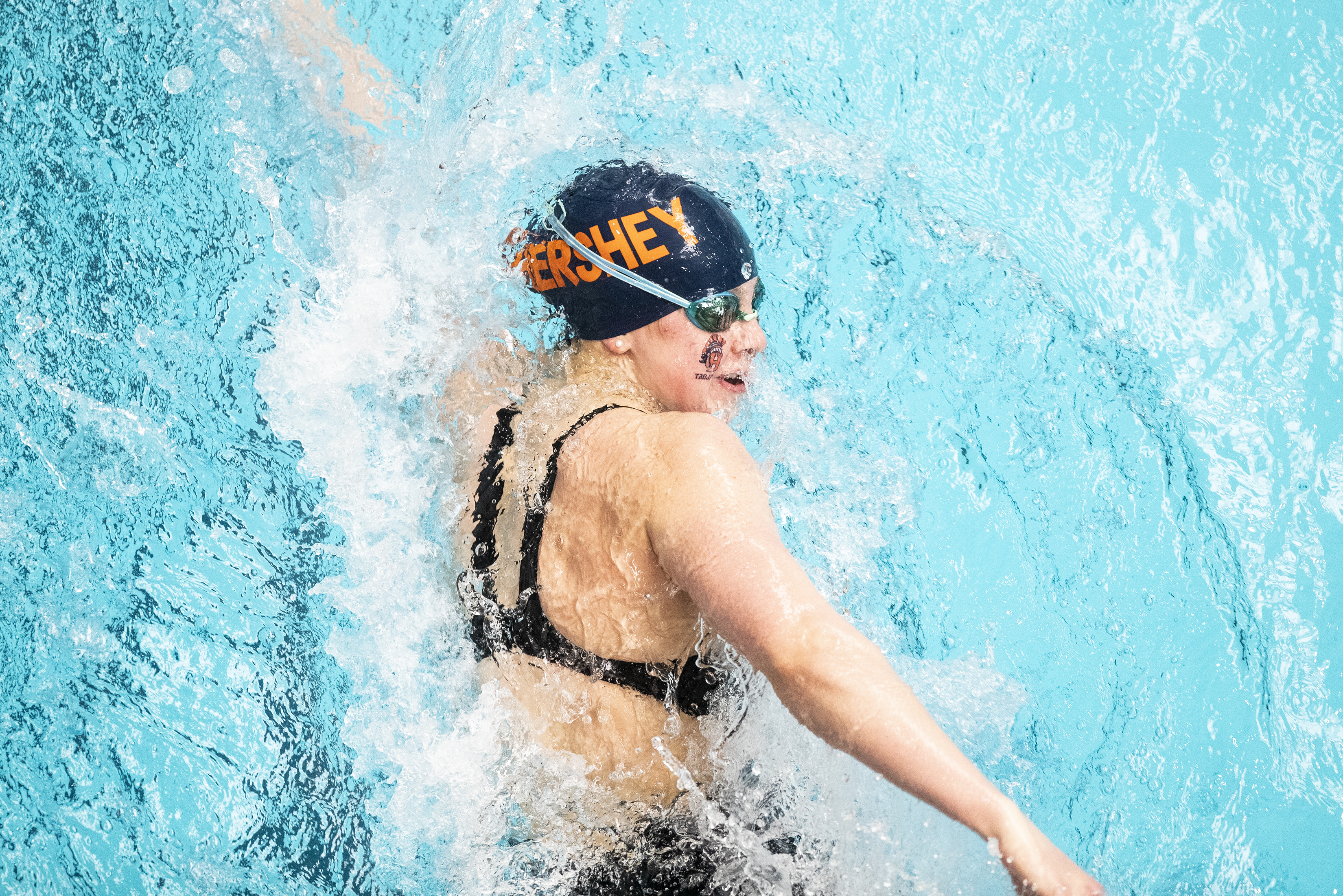 Girls Class 3A state swimming championships. - pennlive.com