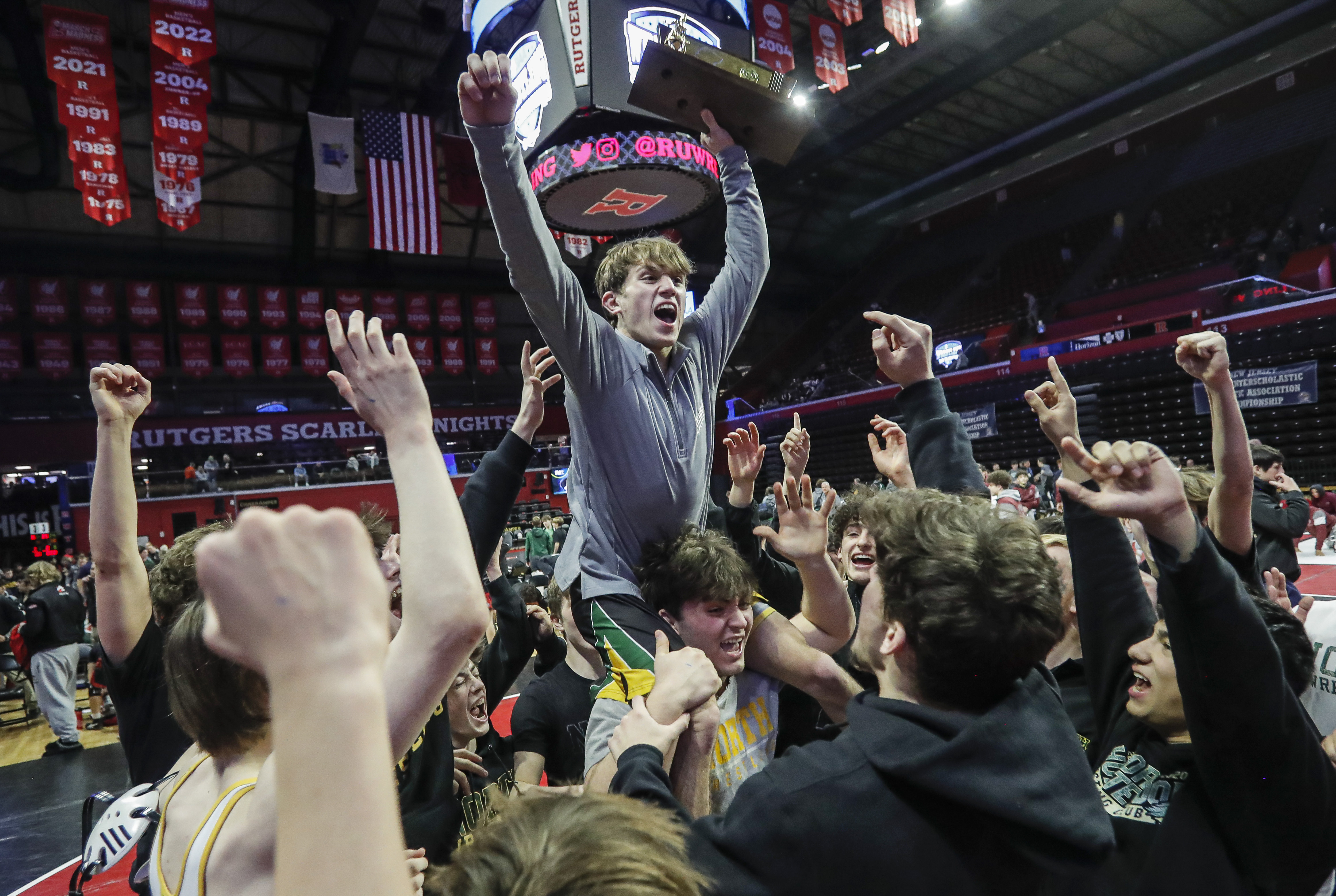 NJSIAA Group 4 Wrestling Final, North Hunterdon defeats Jackson ...