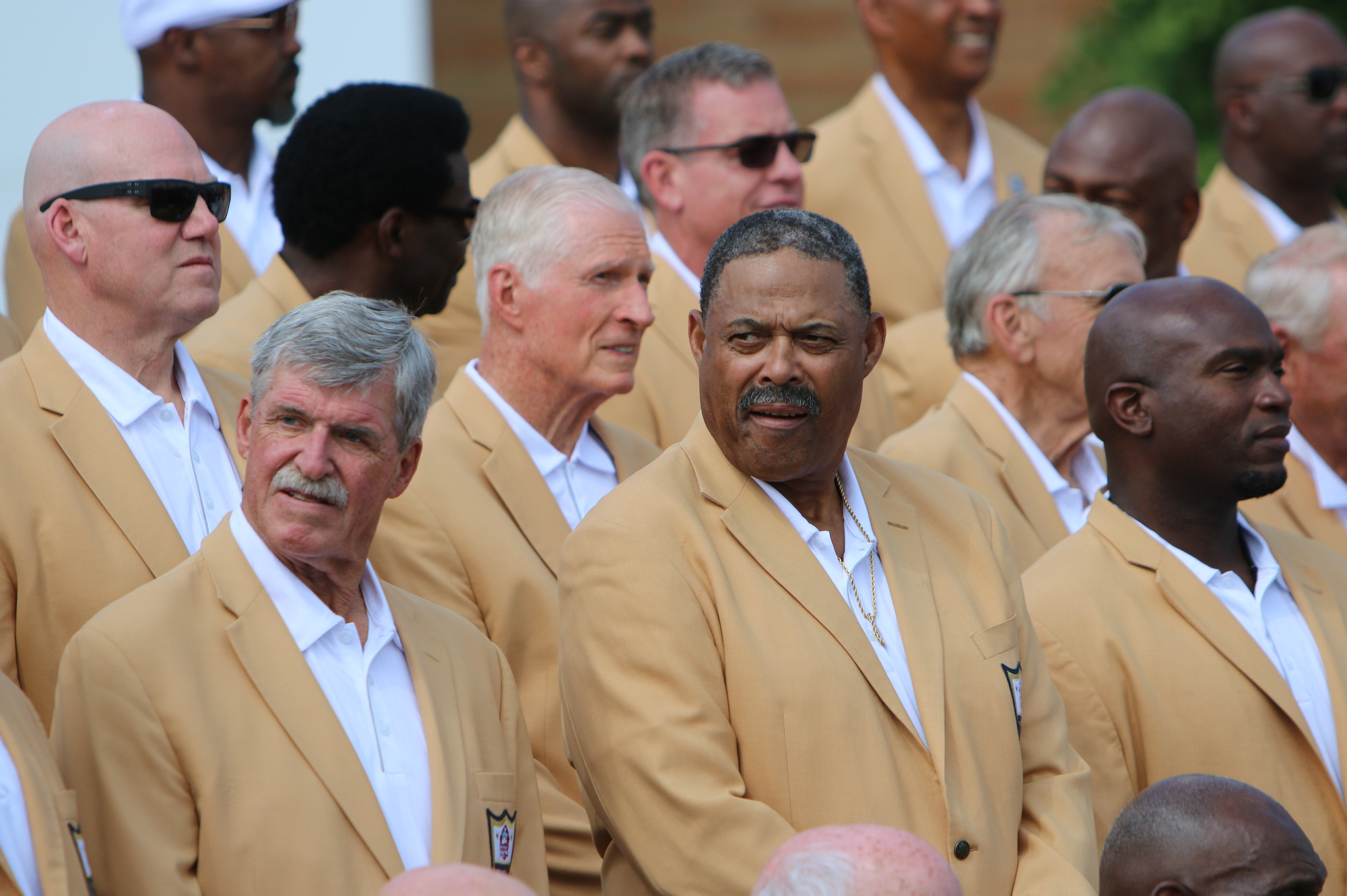 Pro Football Hall of Fame Gold Jacket group photo - cleveland.com