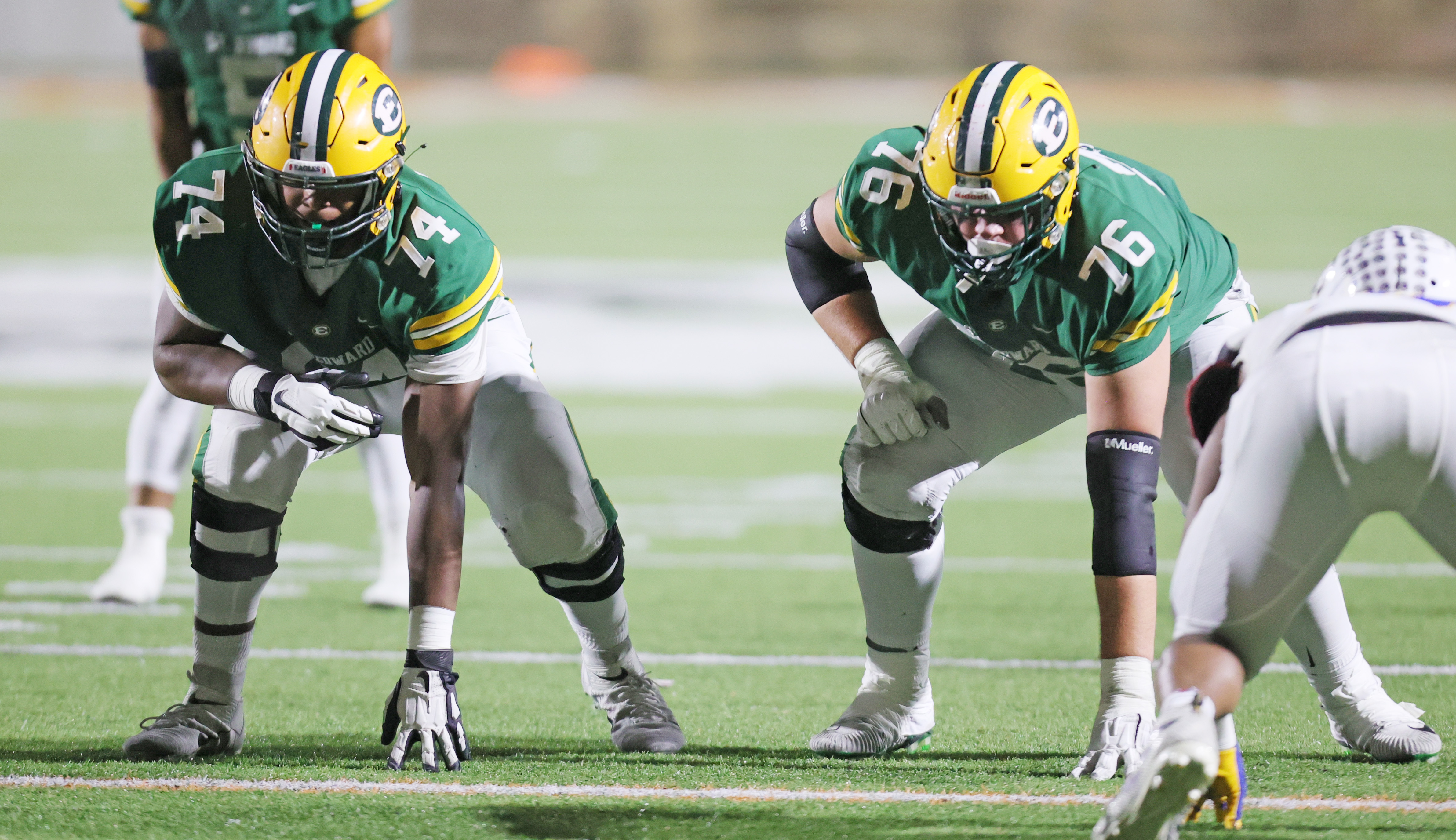 St. Edward offensive linemen, November 25, 2022 - cleveland.com