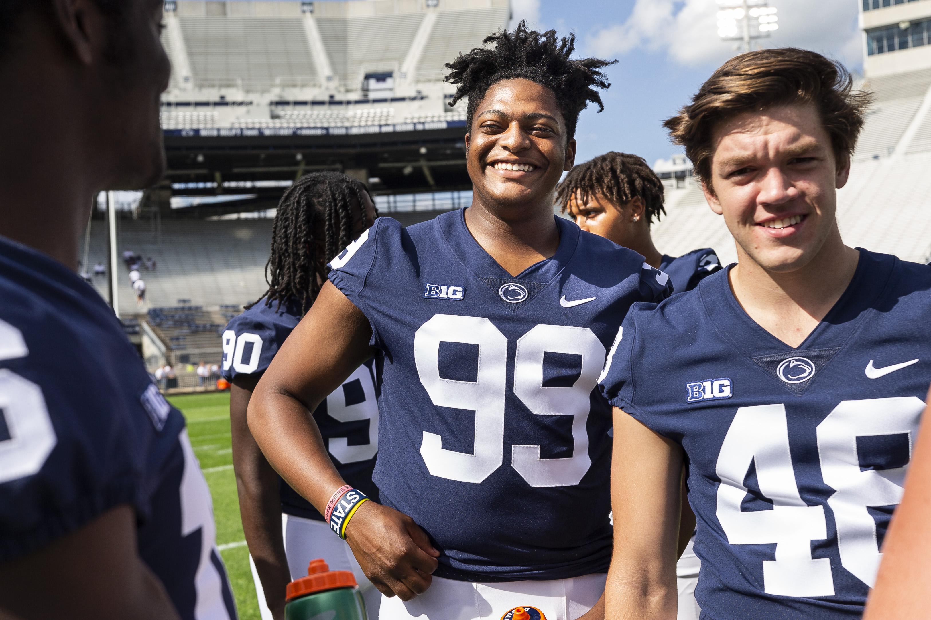 Penn State freshmen at photo day - pennlive.com