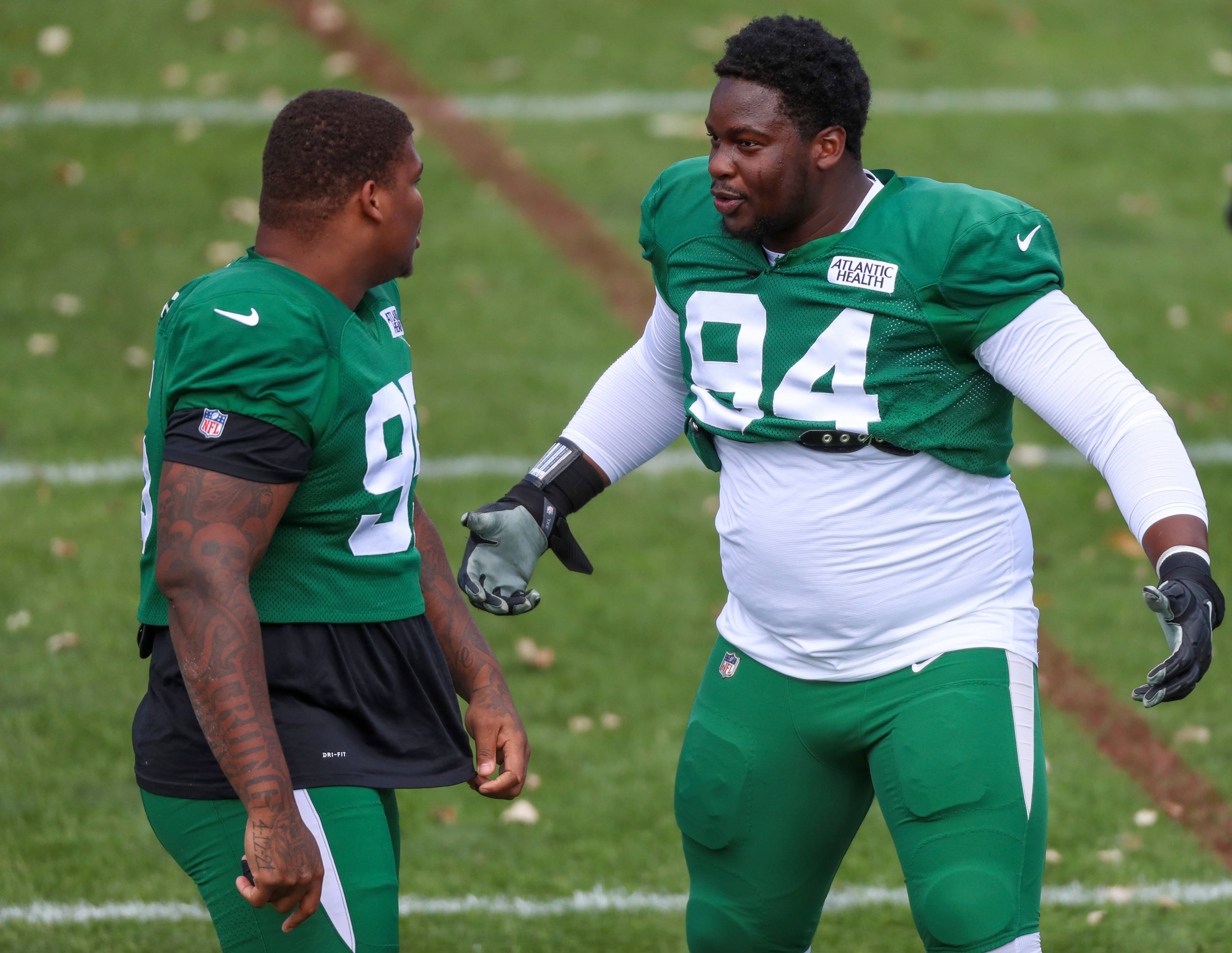 Jets practice before Titans game, Sept. 30, 2021 - nj.com