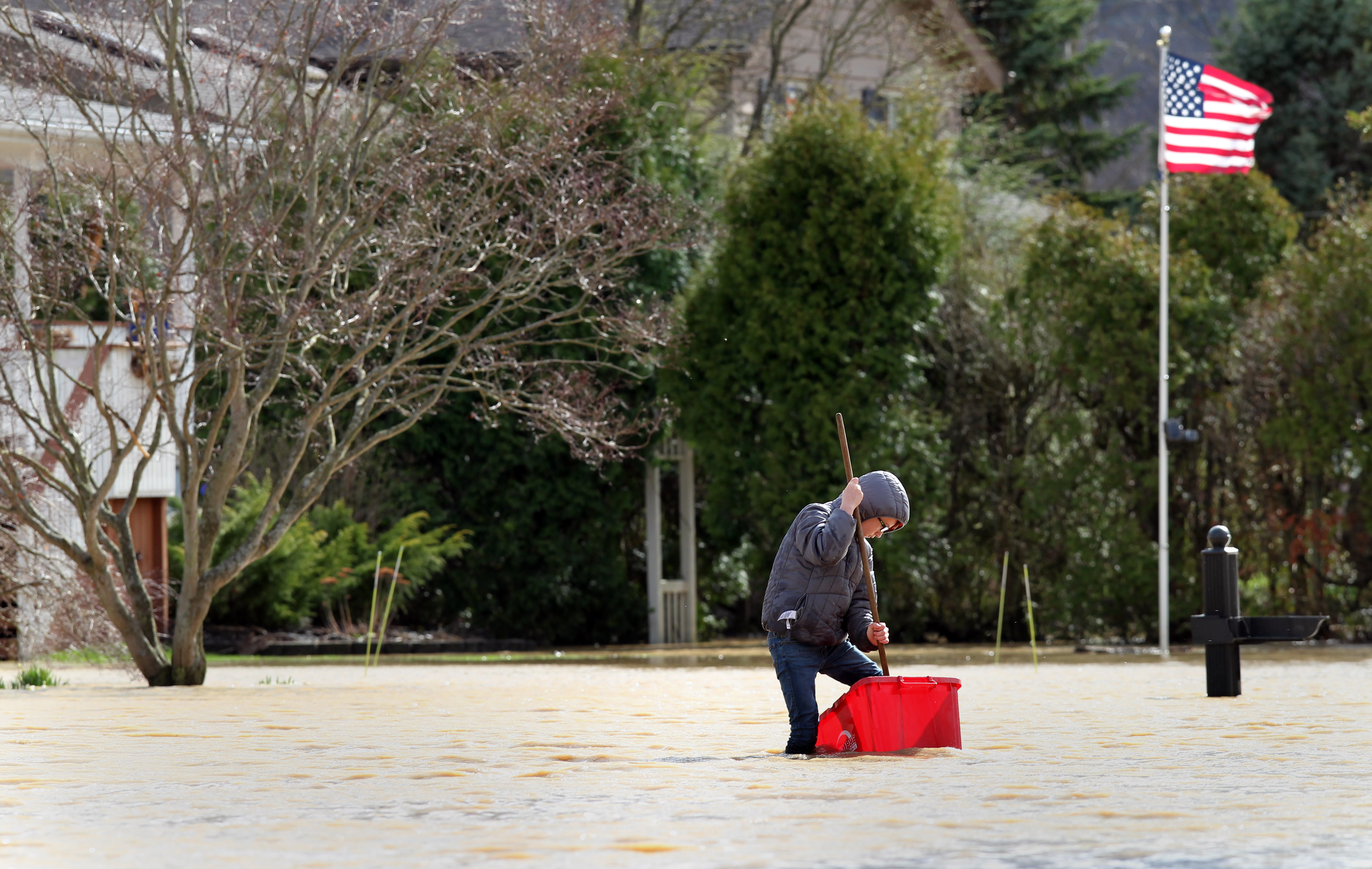 Heavy rains lead to flooding in northeast Ohio, March 29, 2020 ...