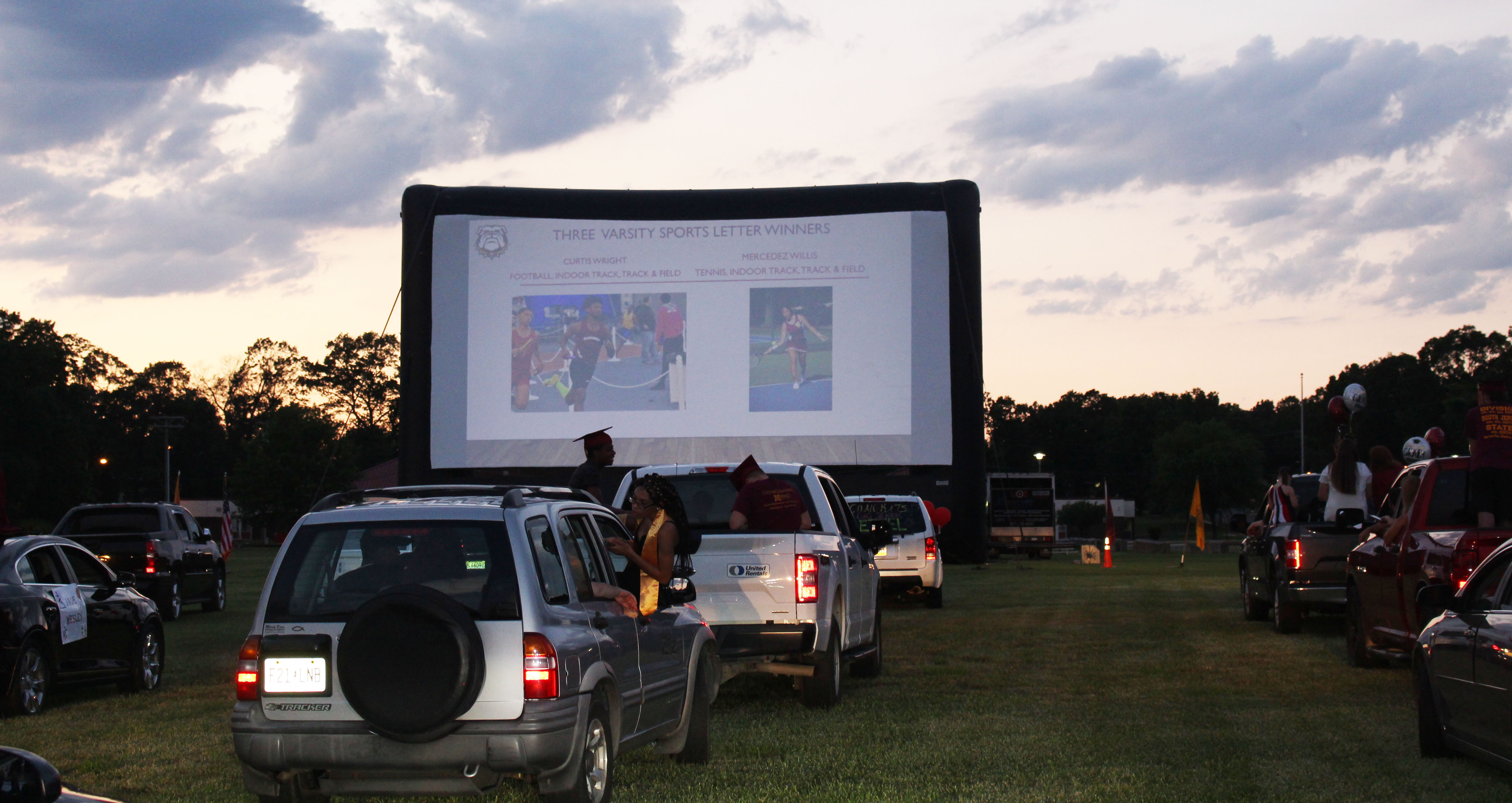 Glassboro High School's drive-in graduation ceremony - nj.com