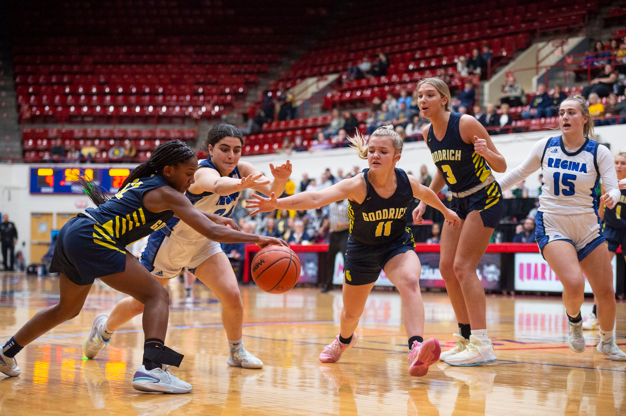Goodrich vs. Warren Regina girls high school basketball - mlive.com