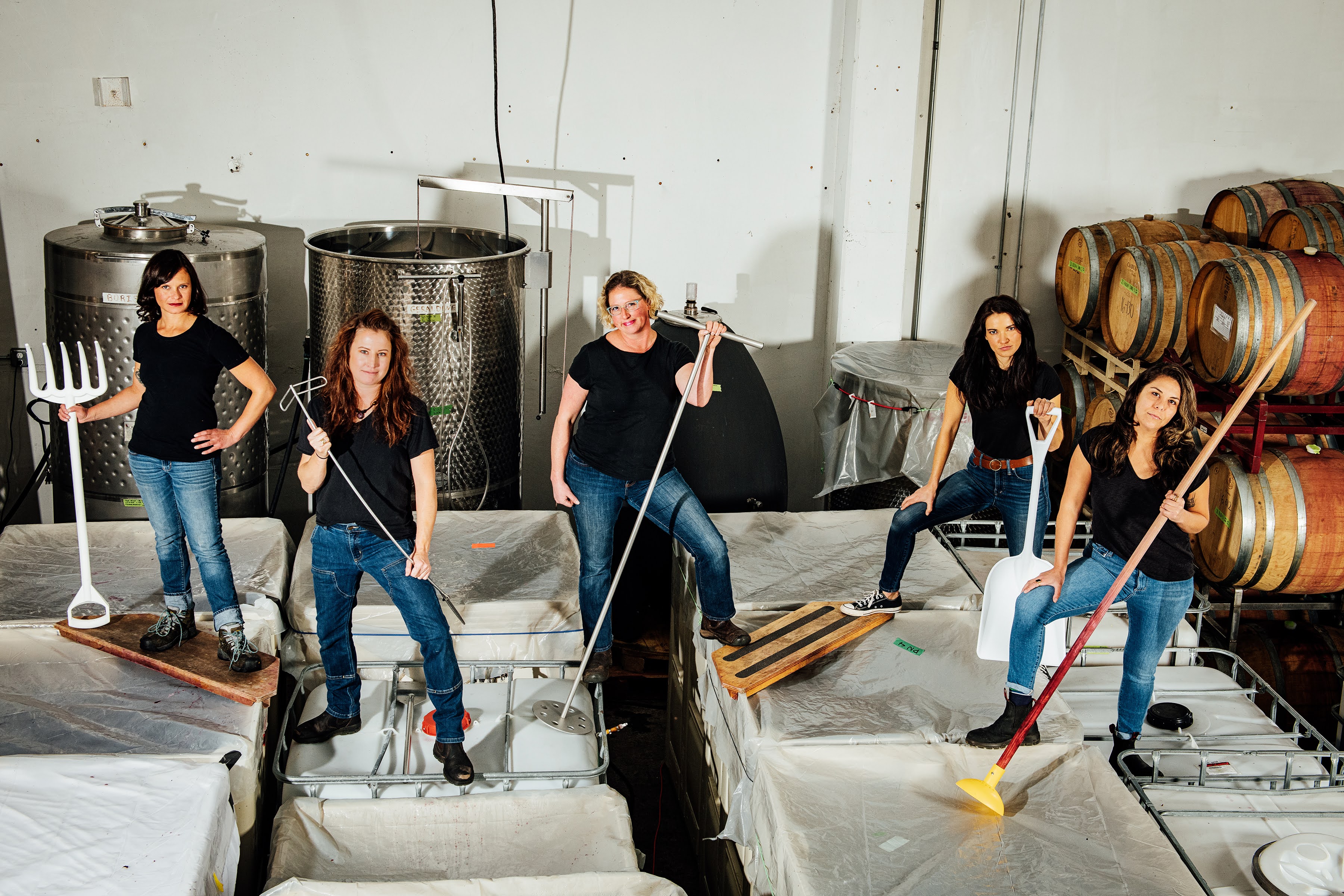 Women band together at Helioterra Wines - oregonlive.com