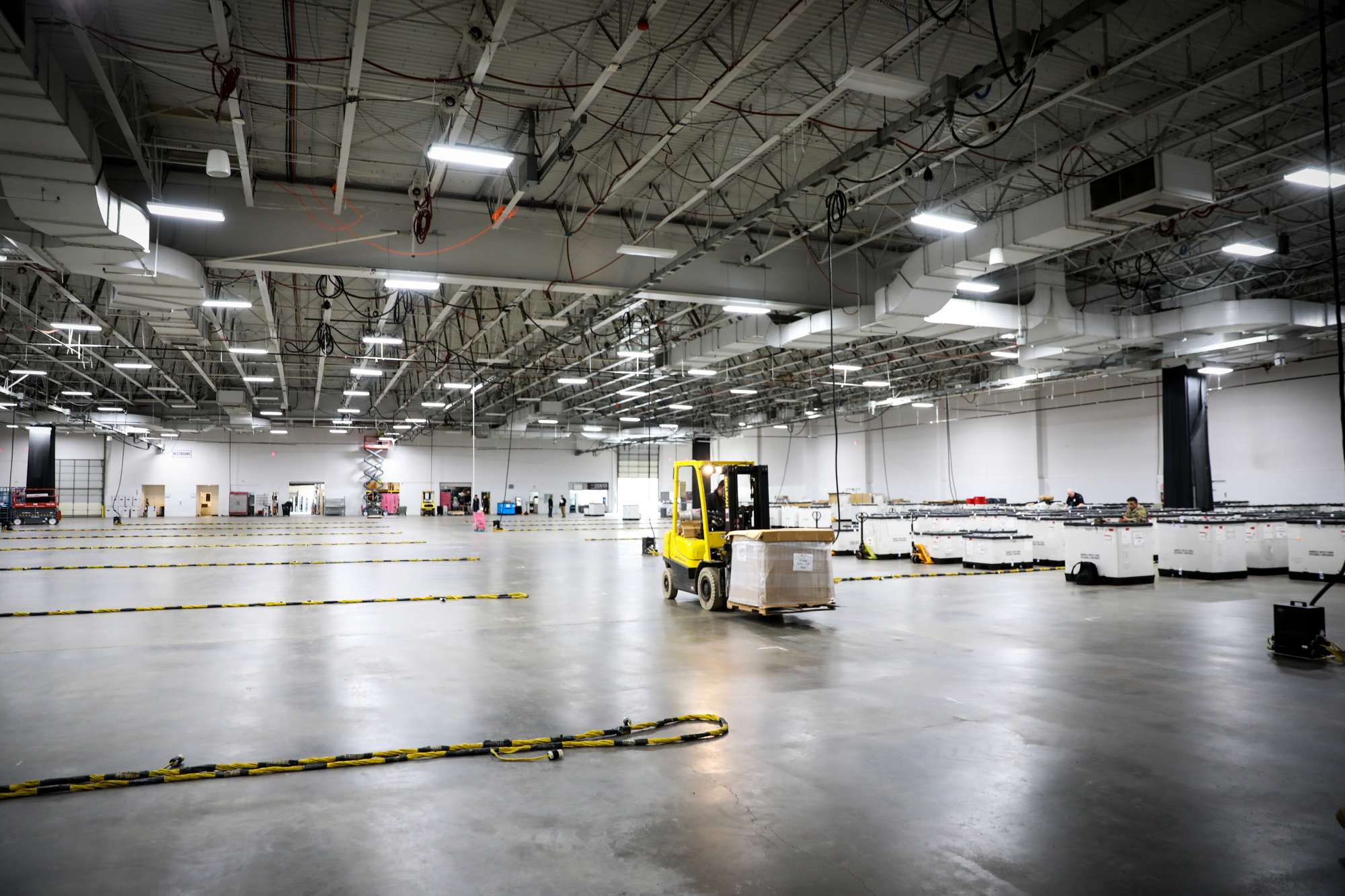 Field hospital at Meadowlands Expo Center in Secaucus being built - nj.com