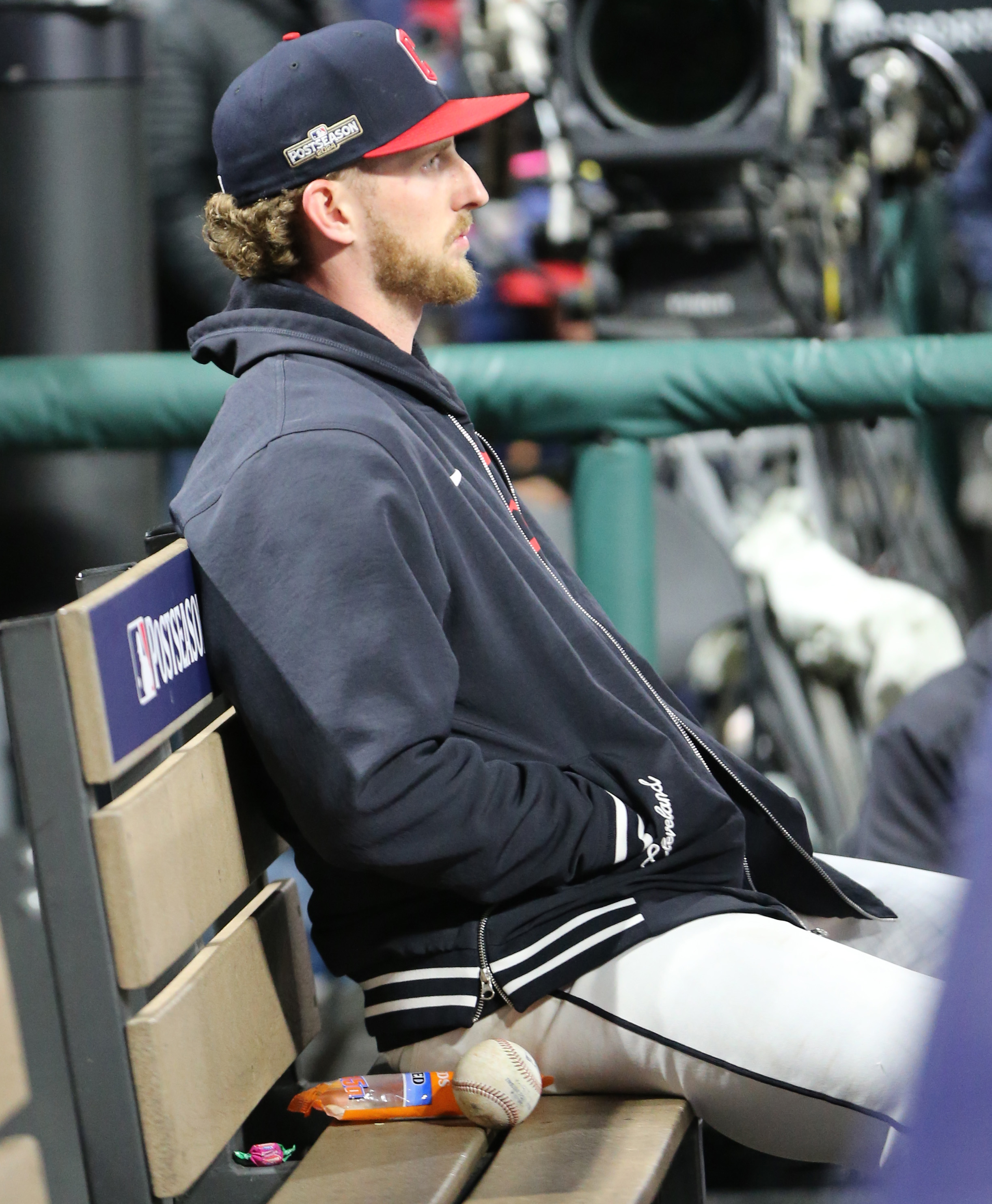 Cleveland Guardians vs. New York Yankees in game 5 of the ALCS, Ocotber ...