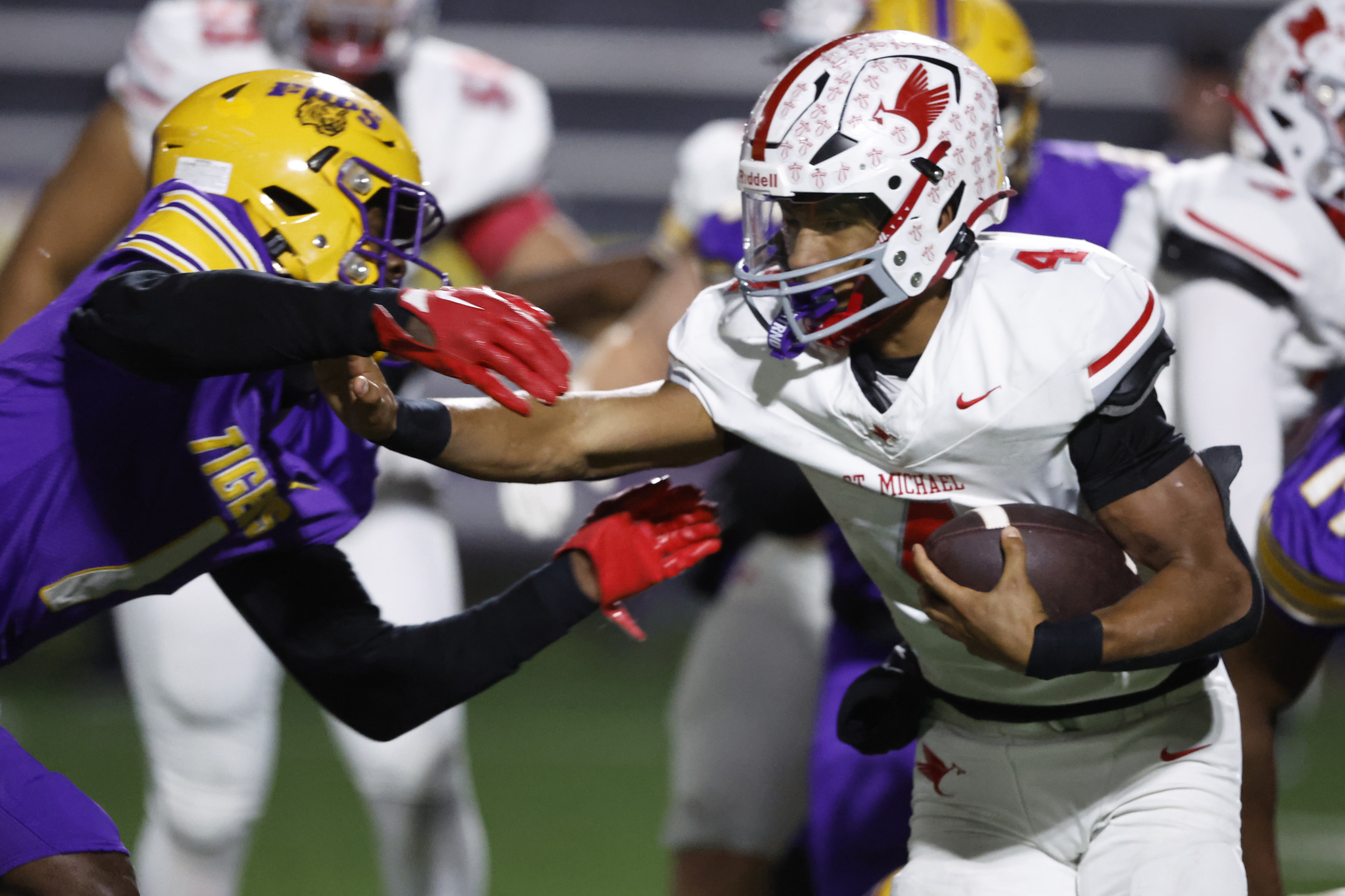 St. Michael at Fairfield 4A Football Playoffs - al.com