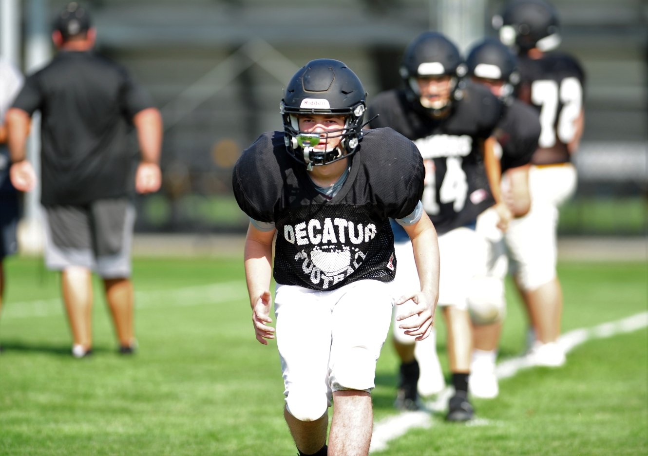 Decatur Raiders 2021 football practice - mlive.com