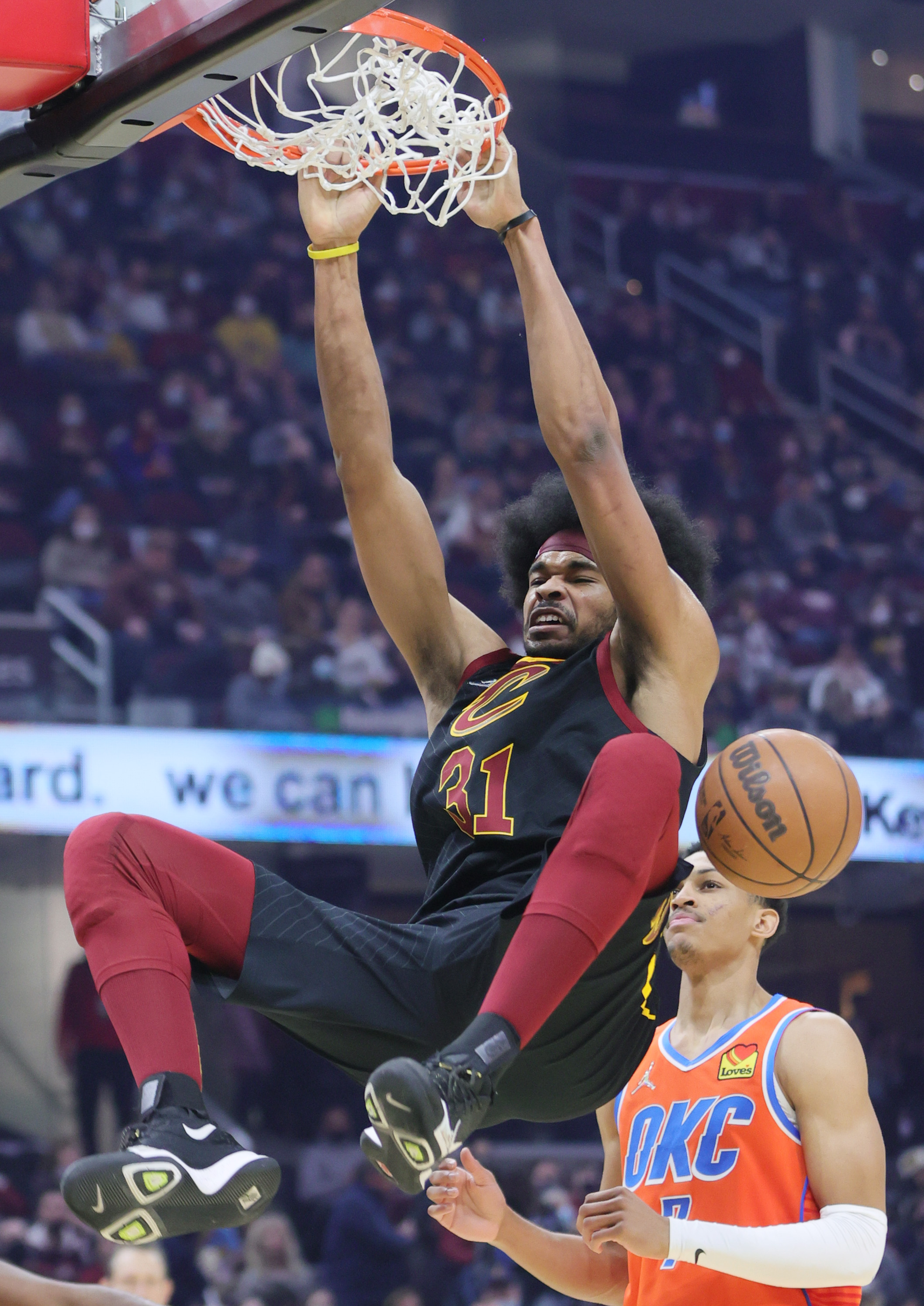 Cleveland Cavaliers vs. Oklahoma City Thunder, January 22, 2022 ...