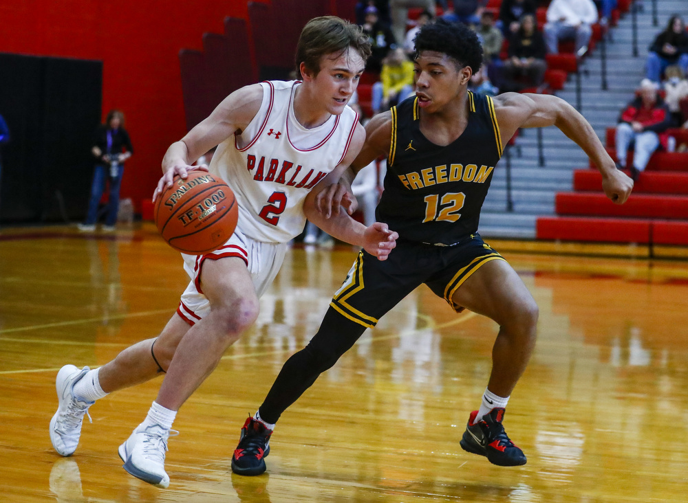 Parkland vs. Freedom in District 11 Class 6A boys basketball ...
