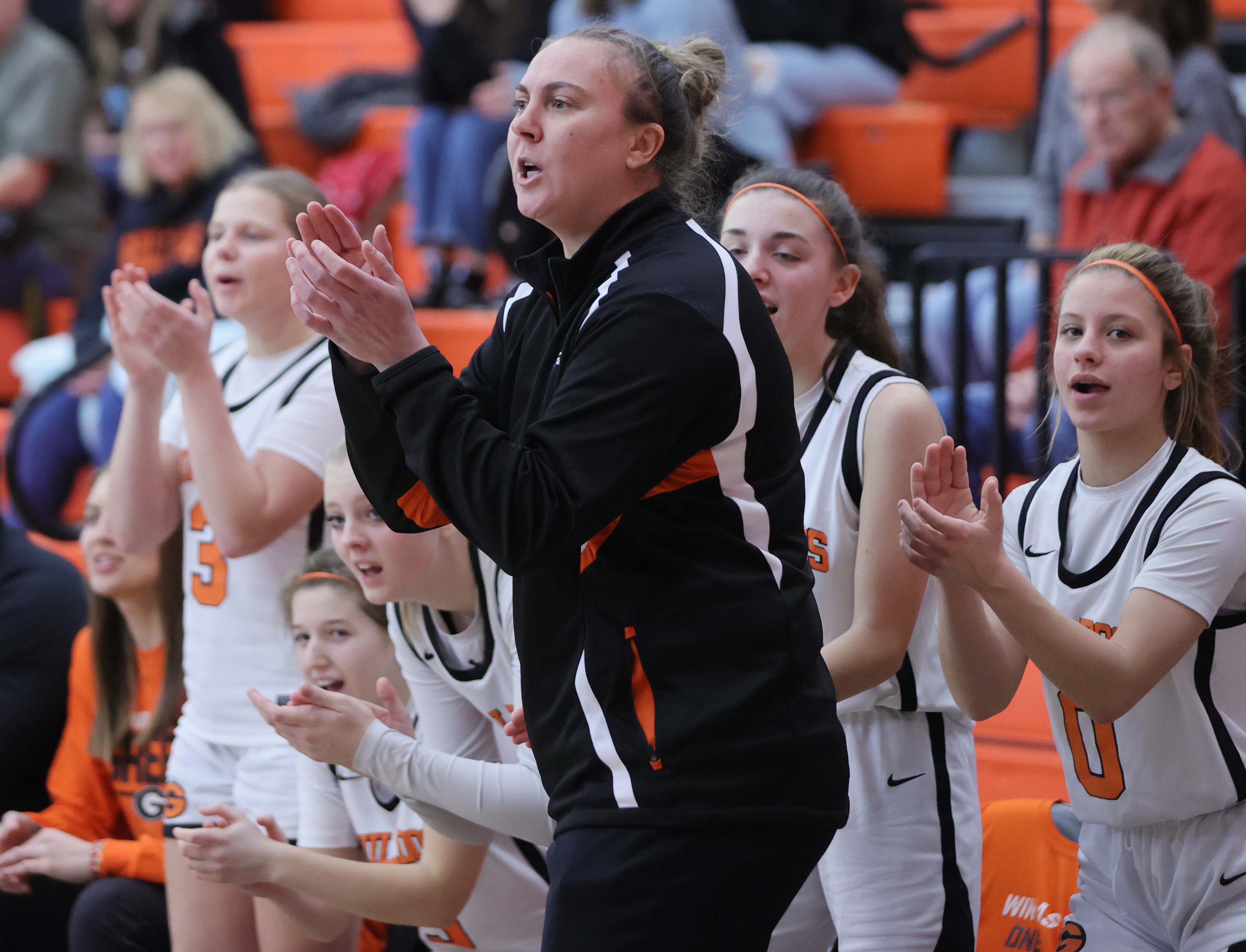 Green vs. Copley in high school girls basketball, January 14, 2023 ...
