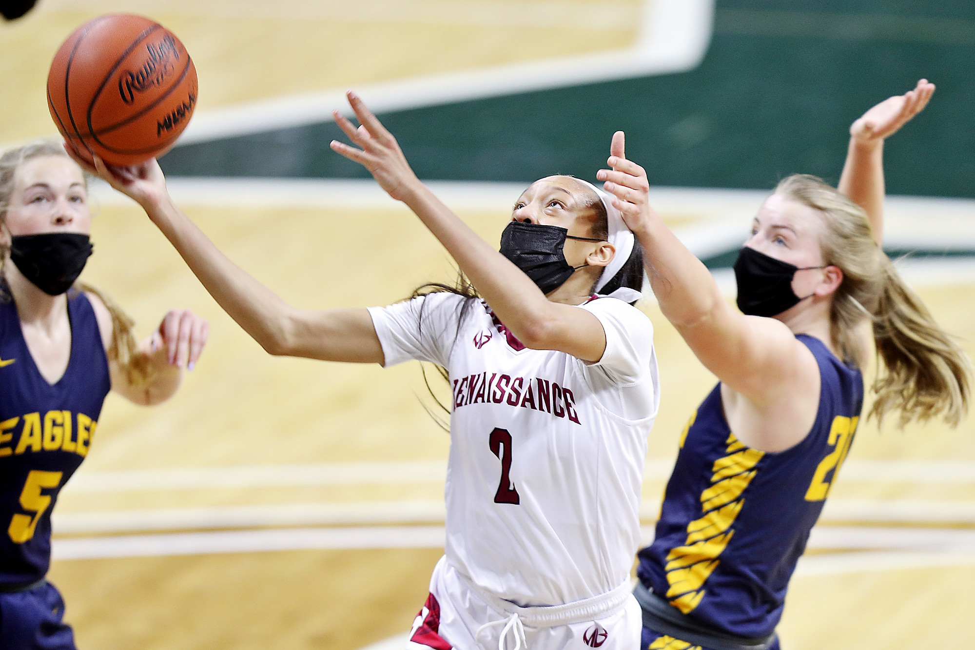 MHSAA Division 1 girls basketball championship: Detroit Renaissance vs ...