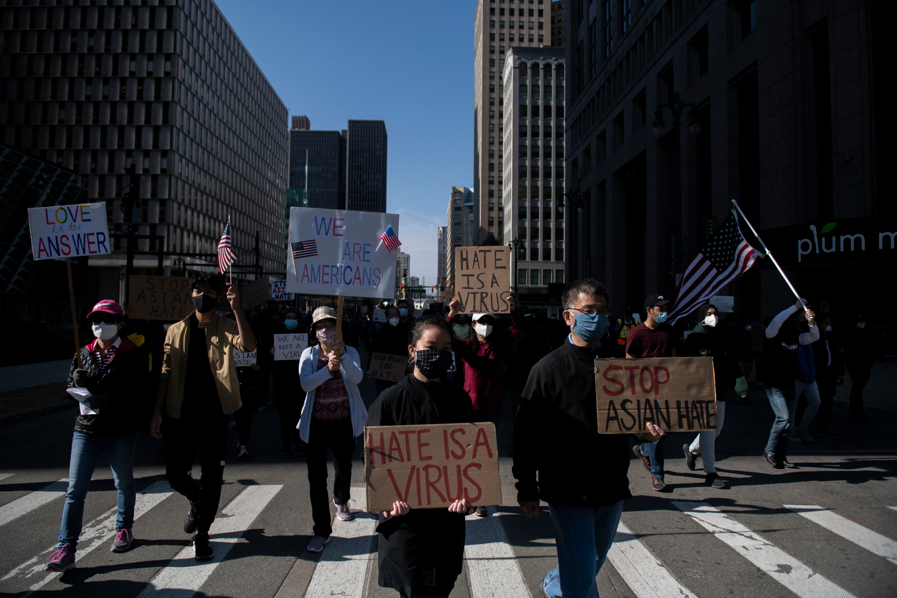 Second Weekend of Stop Asian Hate Protest in Detroit - mlive.com