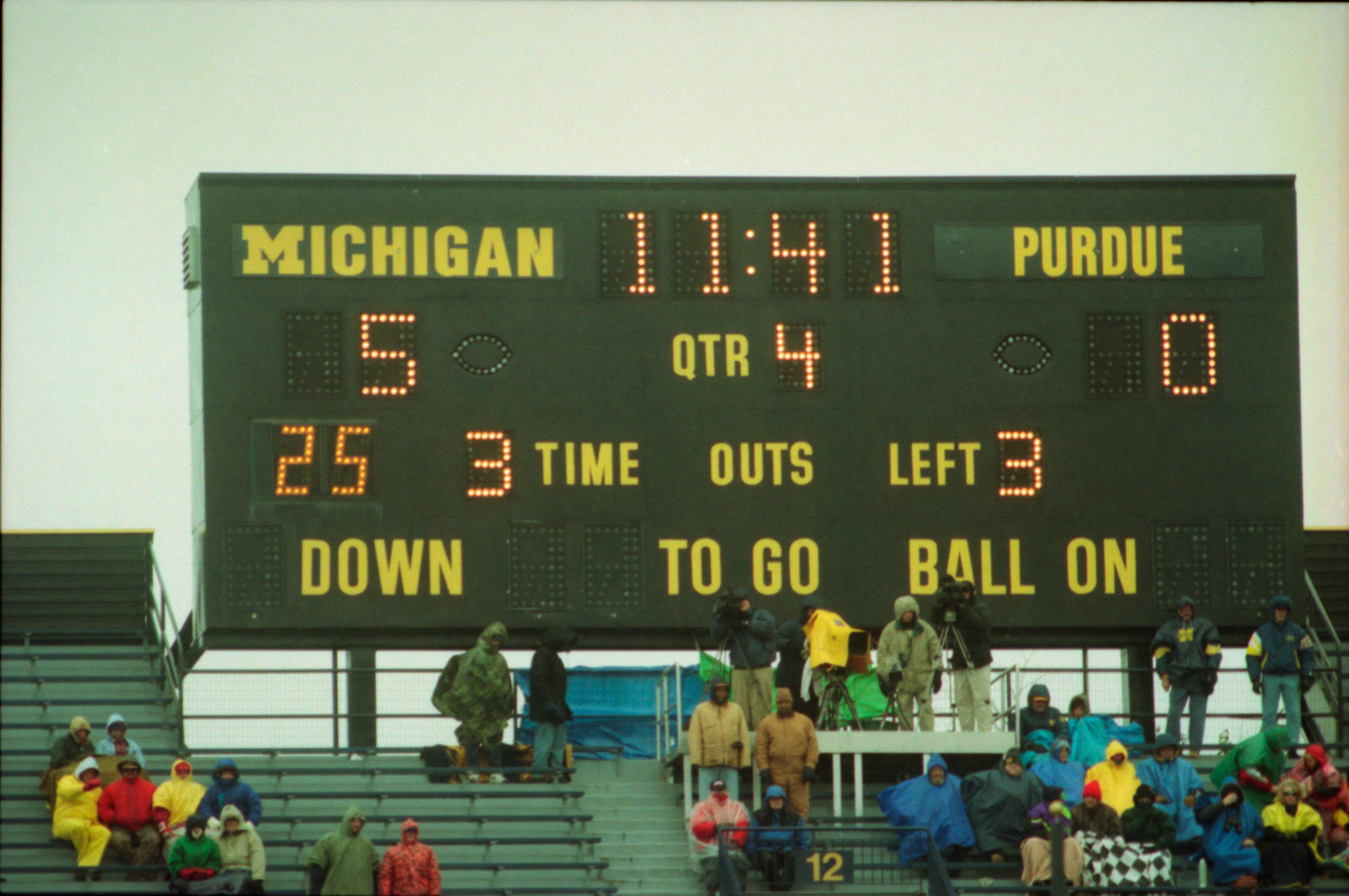 Michigan Stadium Scoreboard Through the Years - mlive.com